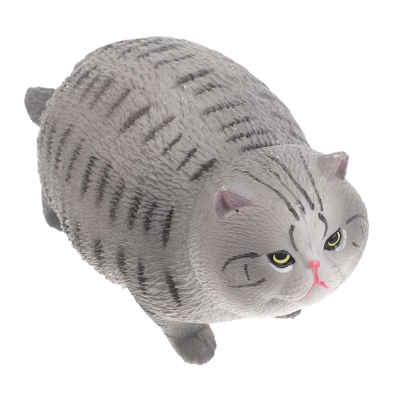 Zehuanyu Artificial Cat Model Garden Cat Sculpture Table Cat Figure ...