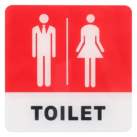 Zehuanyu Bathroom Stickers Occupied Sign for Door Signage Men and Women ...