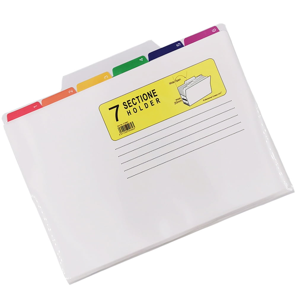Zehuanyu Binder Dividers Paper Classification Folder Report Organizer ...