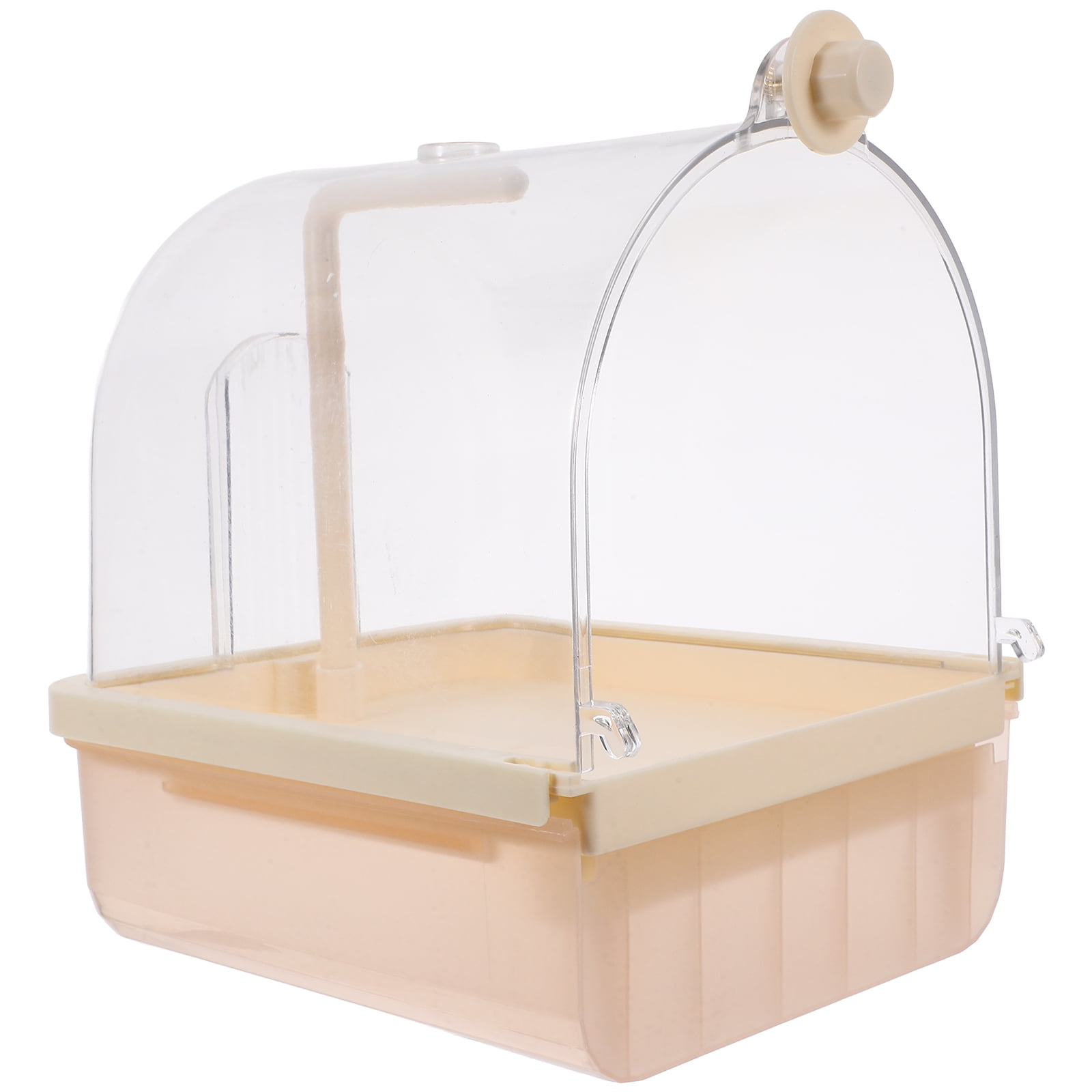 Zehuanyu Bird Bath Box Hanging Birdbath Toy Parakeet Caged Bathing Tubs ...