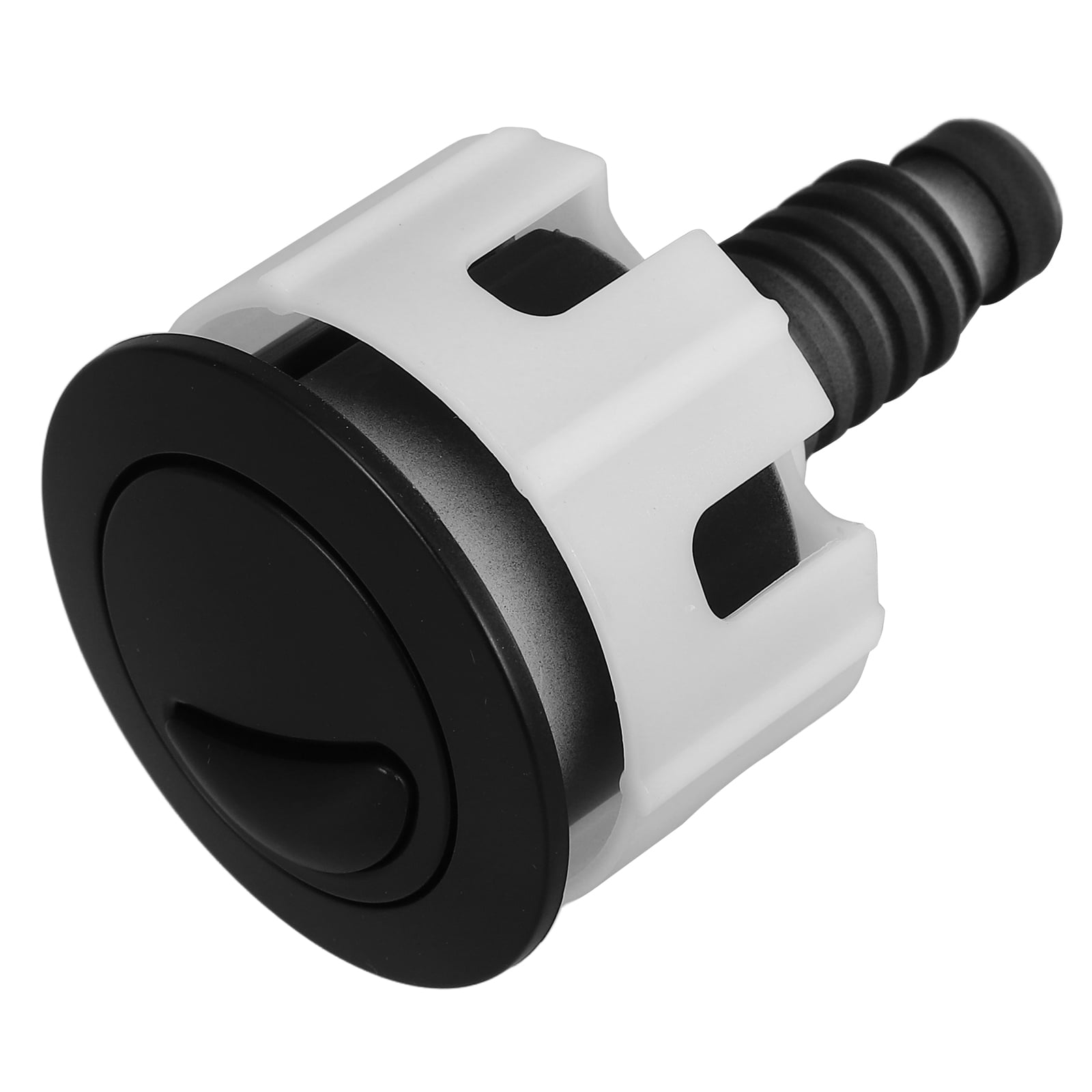 Zehuanyu Black Round Toilet Push Button Toilet Flush Handle With Dual ...