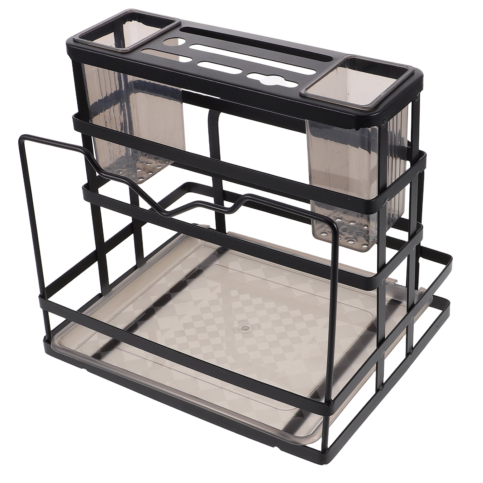 Zehuanyu Blanket Basket Wicker Sponge Holder Kitchen Storage Rack ...