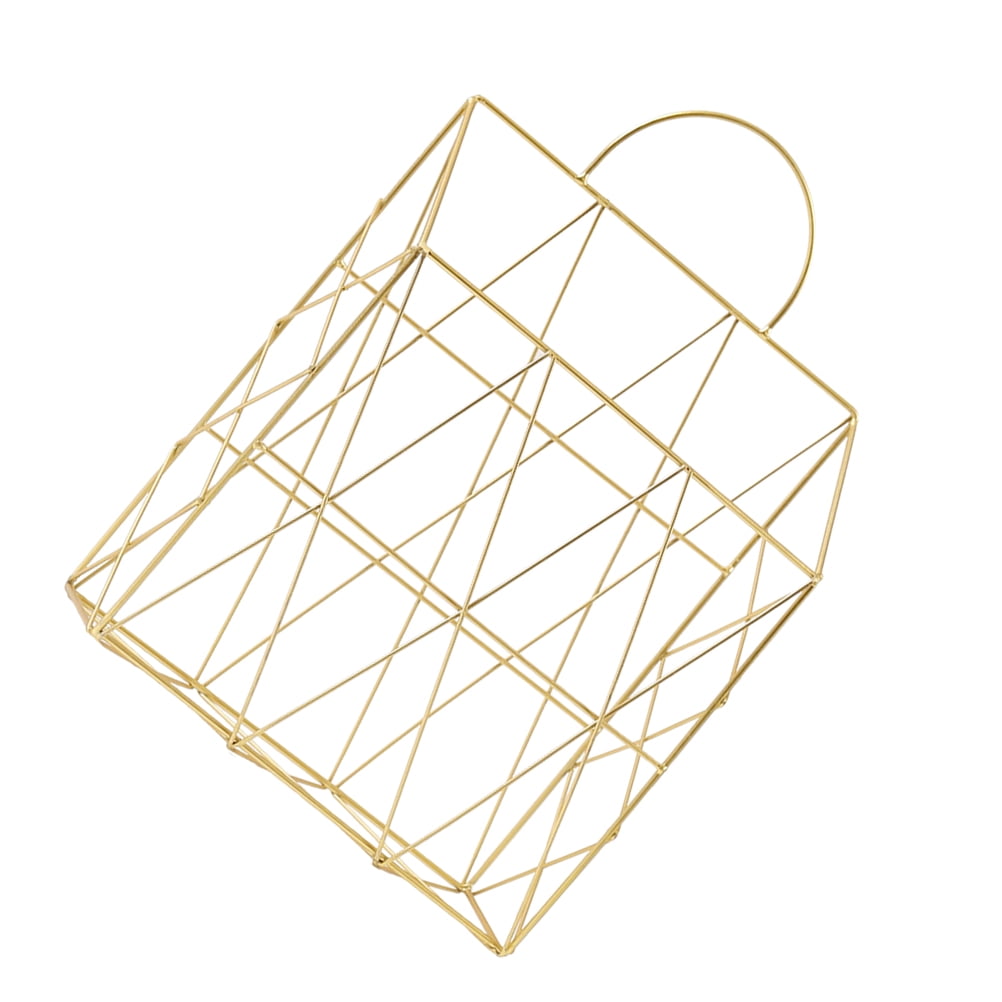 Zehuanyu Book Letter Racks Vinyl Record Storage Cases Magazine Golden ...