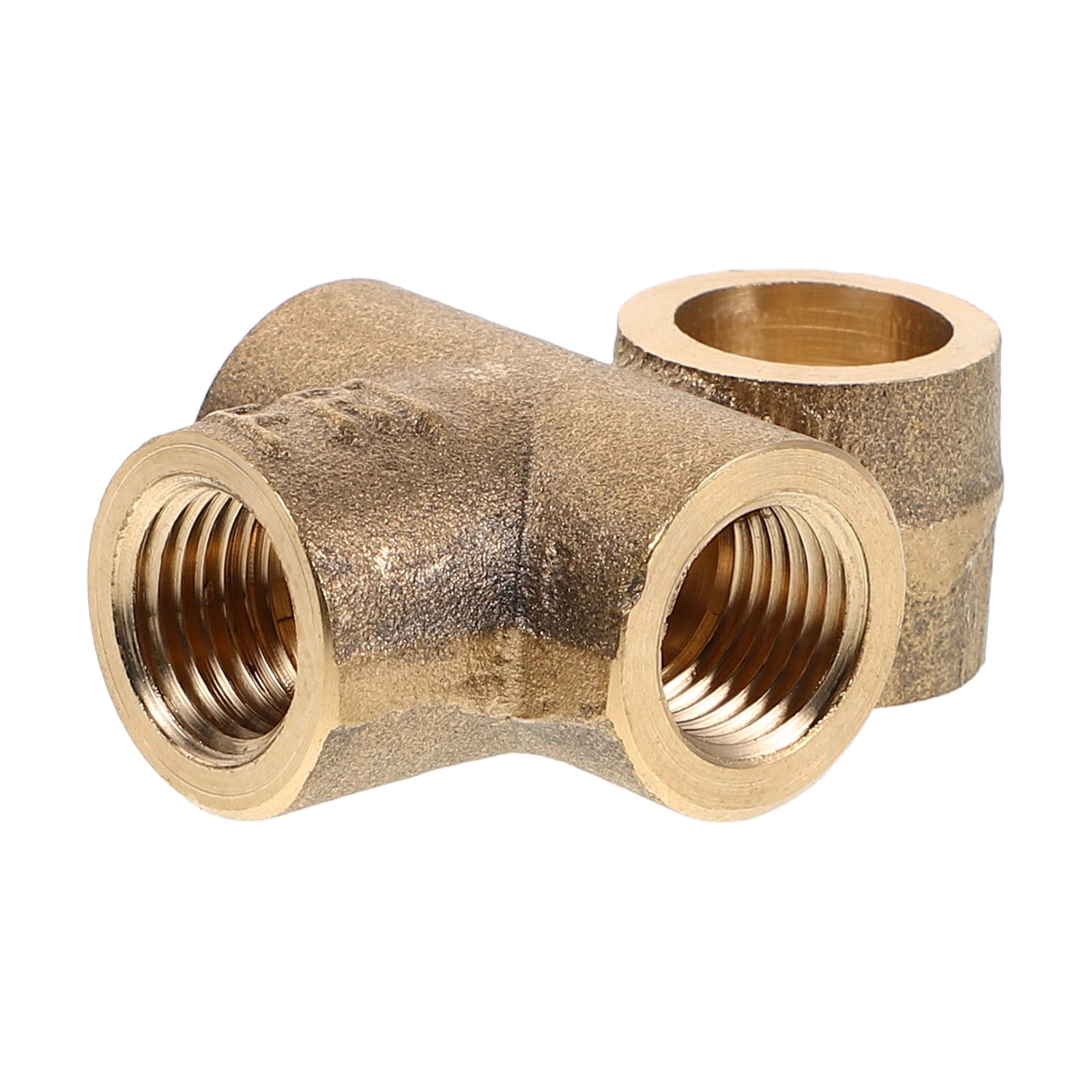Zehuanyu Brass Tee Fitting Thread Adapter Line Boat Gas Tank Hose ...