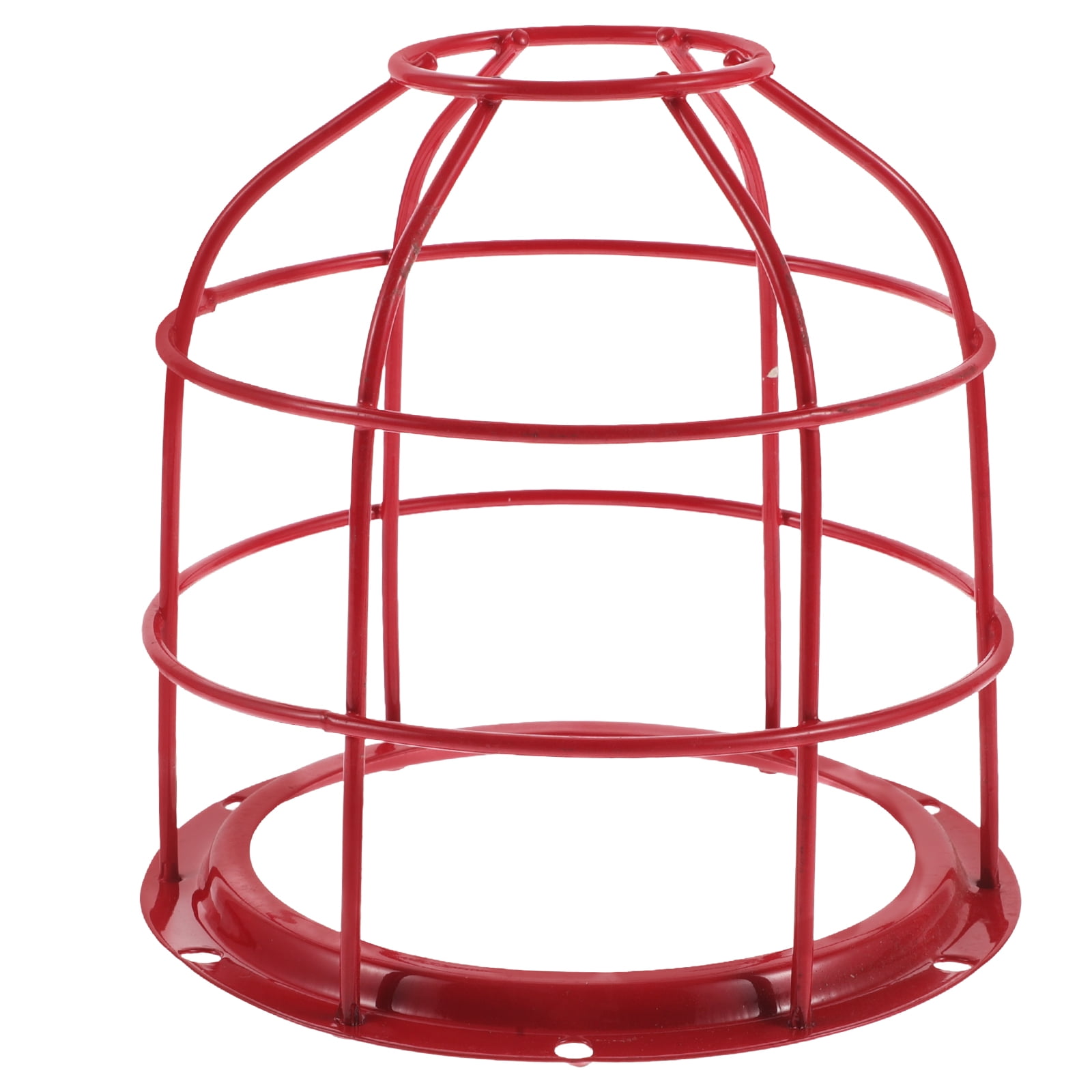 DEEPCRAFF Impact Resistant Signal Lights Lampshade Guard Red Iron 1Set ...