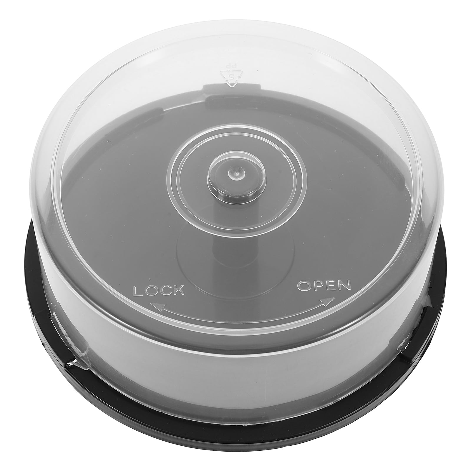 Zehuanyu CD/DVD Cake Box Empty CD Or DVD Storage Bucket 25 Disc CD Or ...