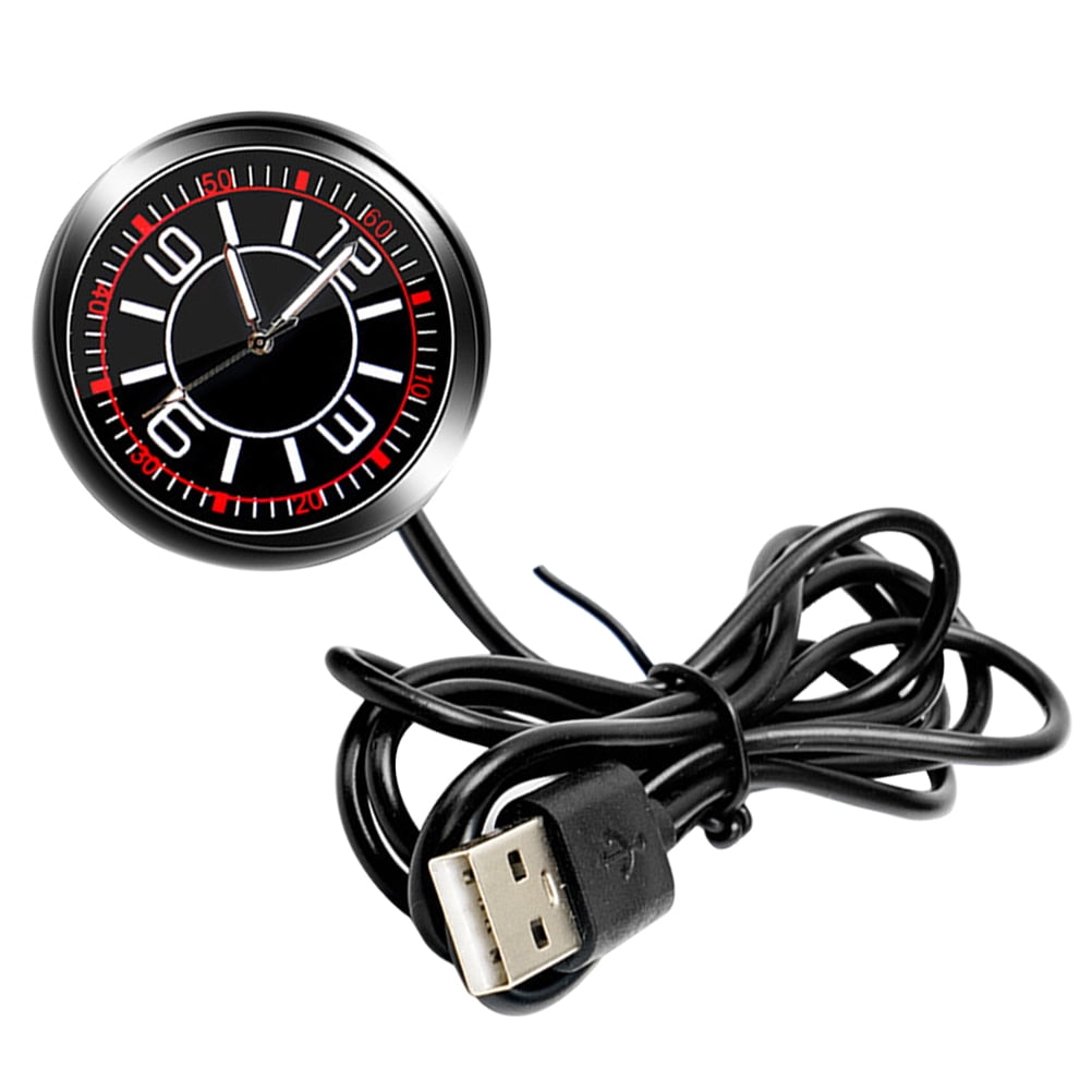 Zehuanyu Car Dashboard Clock Digital Clock Car Interior Decoration Car ...