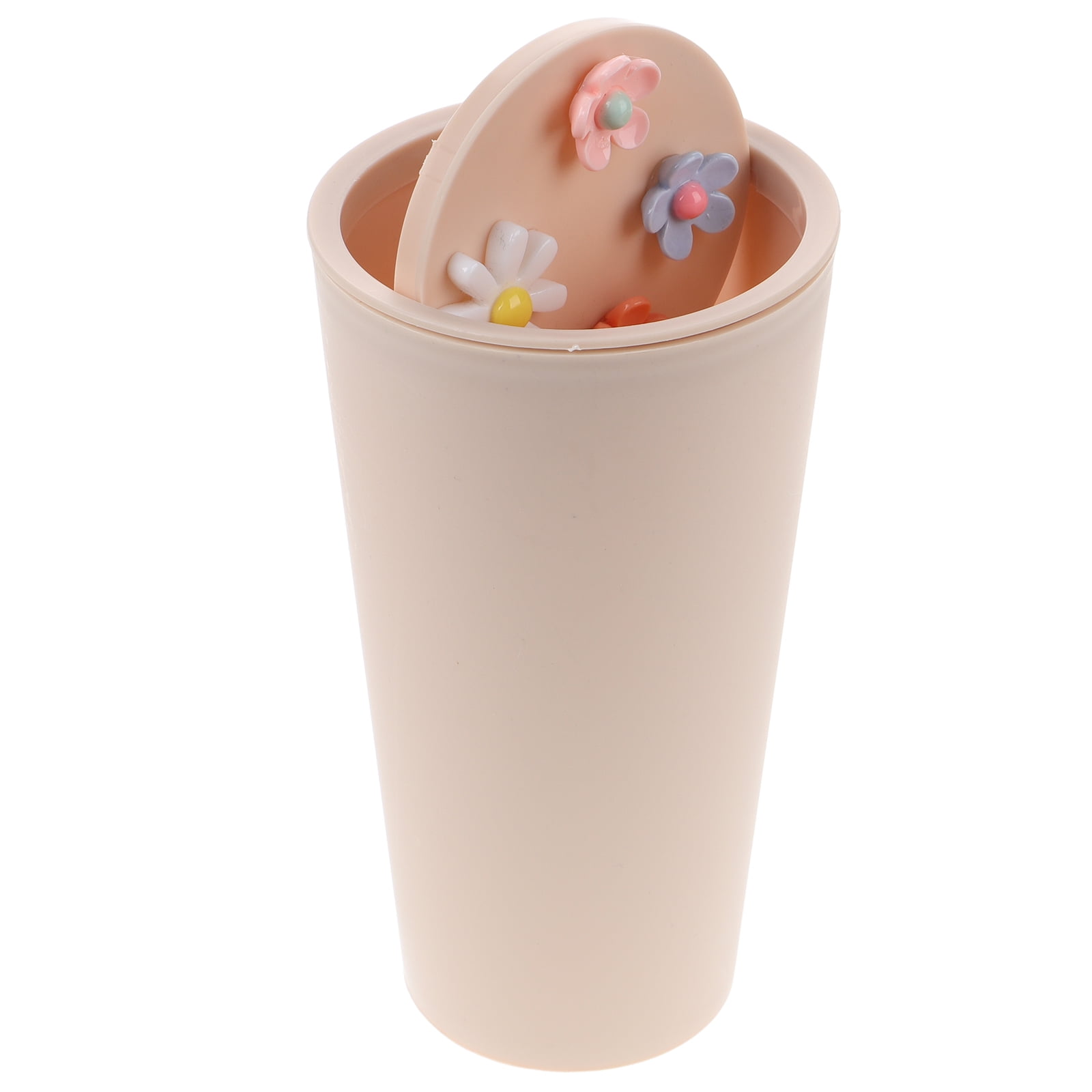 Zehuanyu Car Trash Can Cup Holder Car Garbage Cute Flower Pattern Can ...
