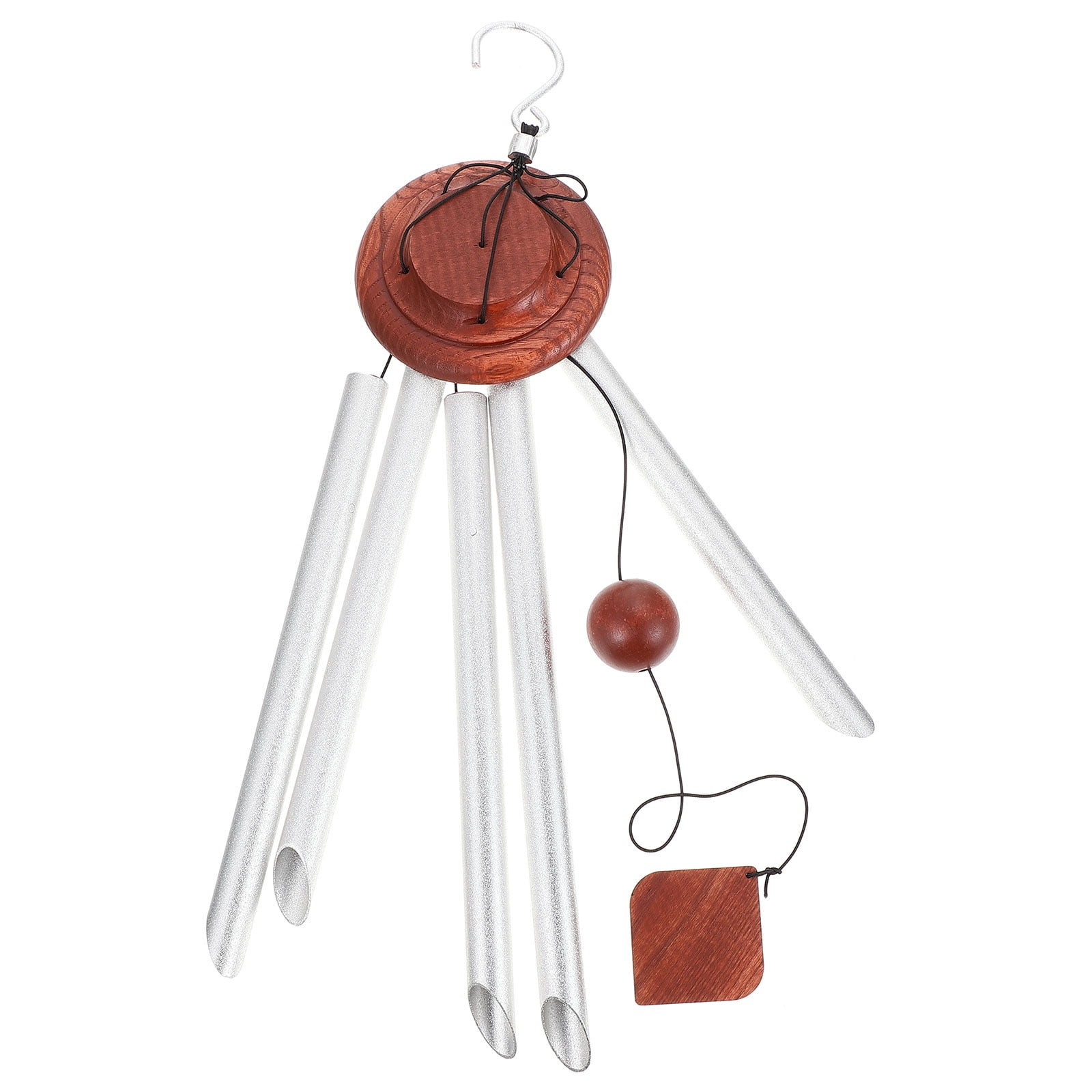 RENACLIPY Pendant Wind Chime Pipe Wind Chime Silver 1Pcs - Walmart.com