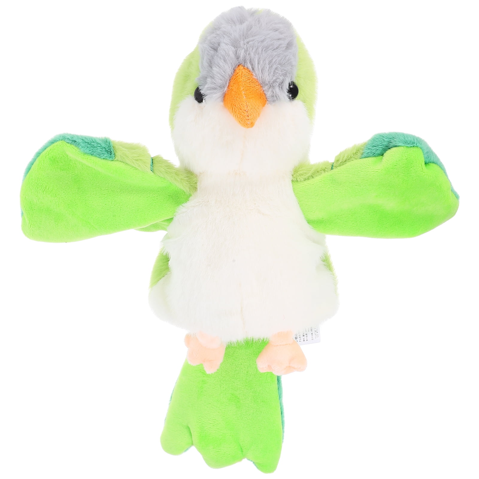 Zehuanyu Cartoon Animal Plush Hand Puppet for Kids Cute Parrot Puppet ...