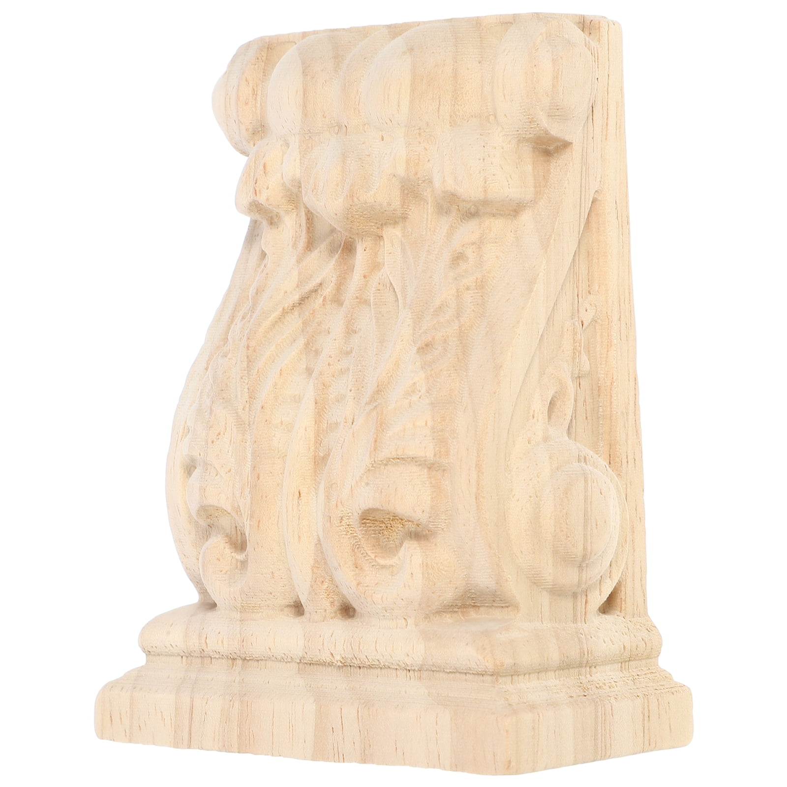 Zehuanyu Carved Wood Capitals and Corbels Bookend Wall Carpenter Angle ...