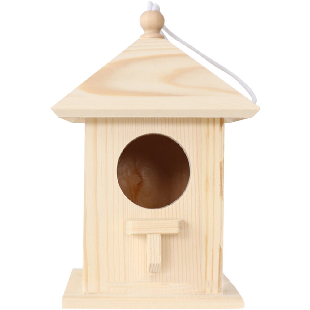 Zehuanyu Chicken Bird Nest Wooden House Birdhouse Backyard Feeder ...