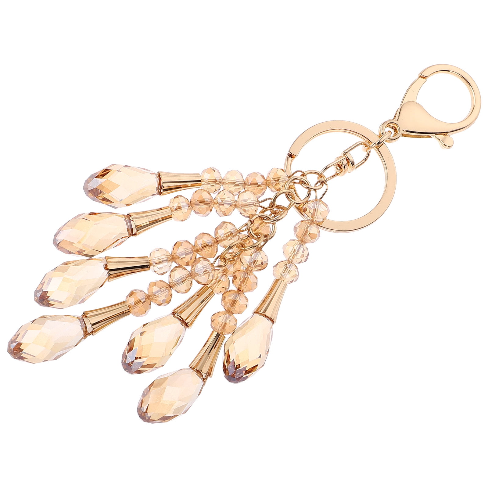 Zehuanyu Clasp Water Drop Keychain Non-fading Key Chain Miss 16X5cm ...