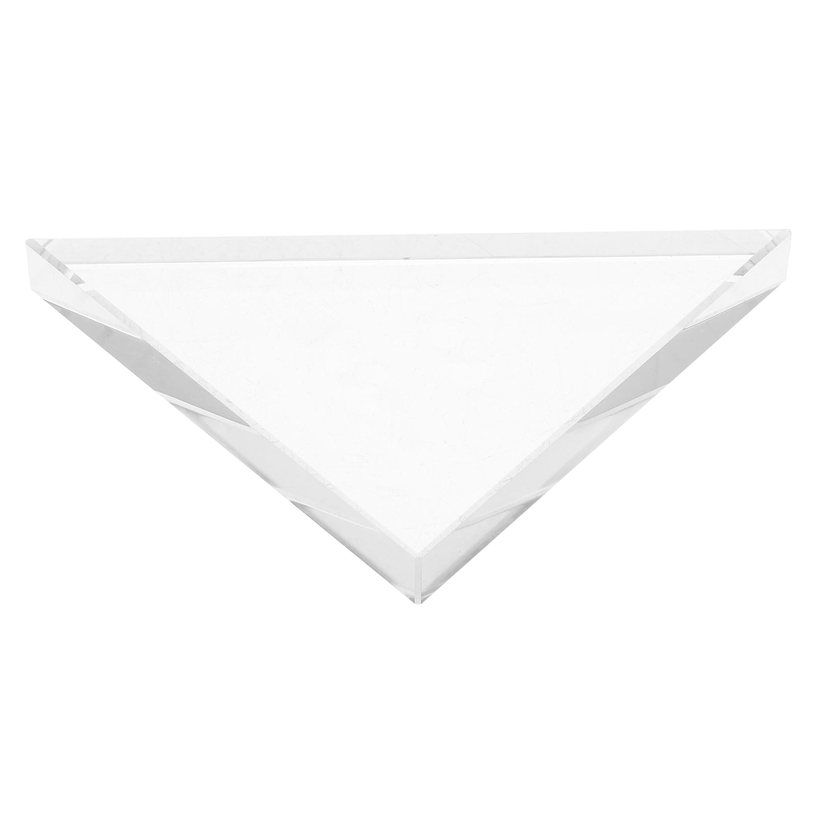 Transparent Glass Triangular Prism Set for Experiments Enhancing ...