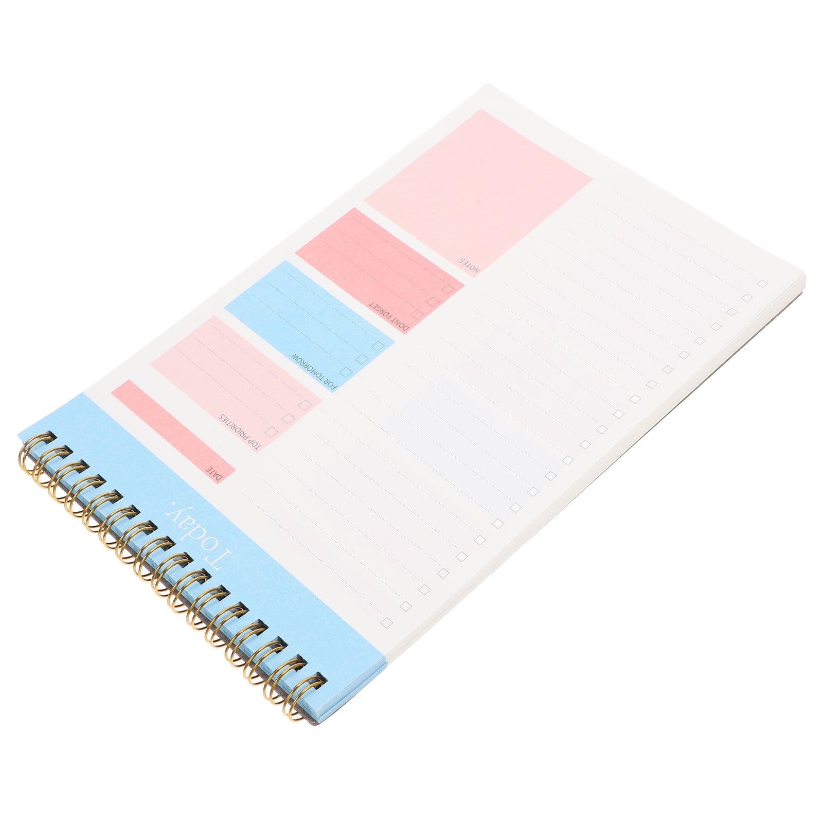 Zehuanyu Daily Agenda Planner Shopping List Notepads Time Management ...