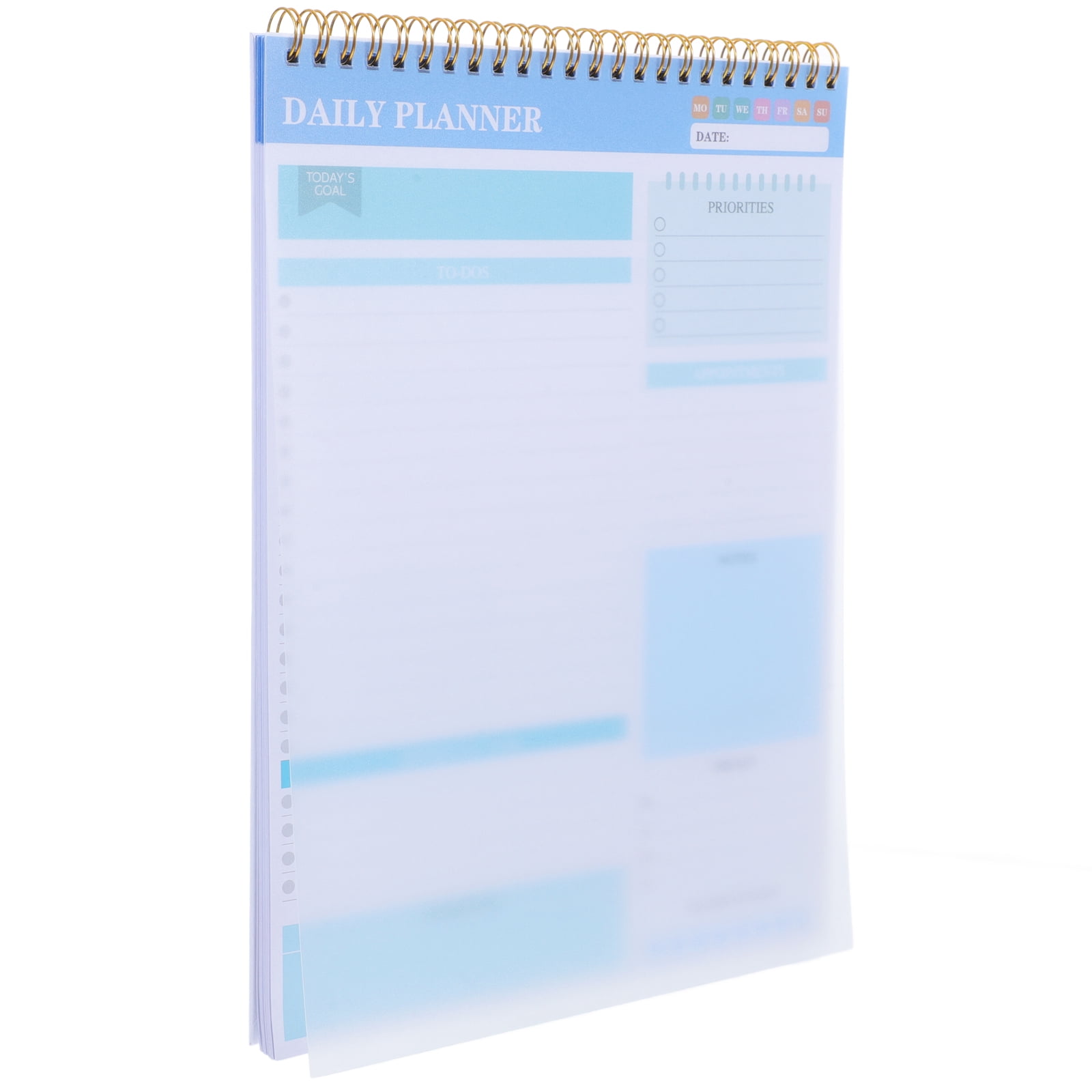 Zehuanyu Daily Planner Undated Schedule Book Office Student - Walmart.com