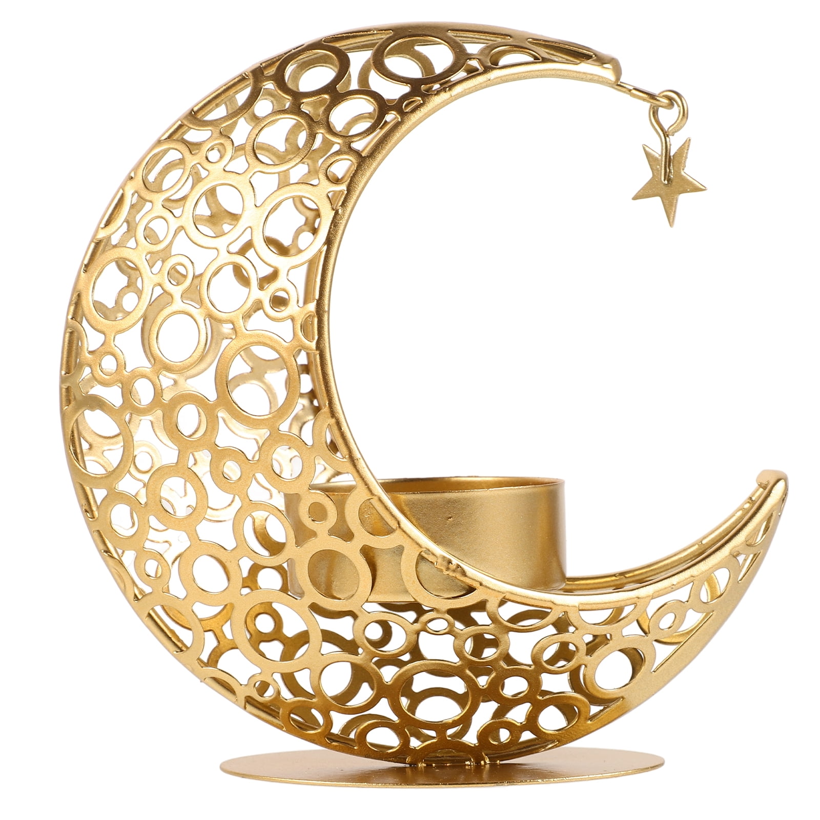 Zehuanyu Decor Crescent Moon Candle Holder Candlestick Ornaments ...