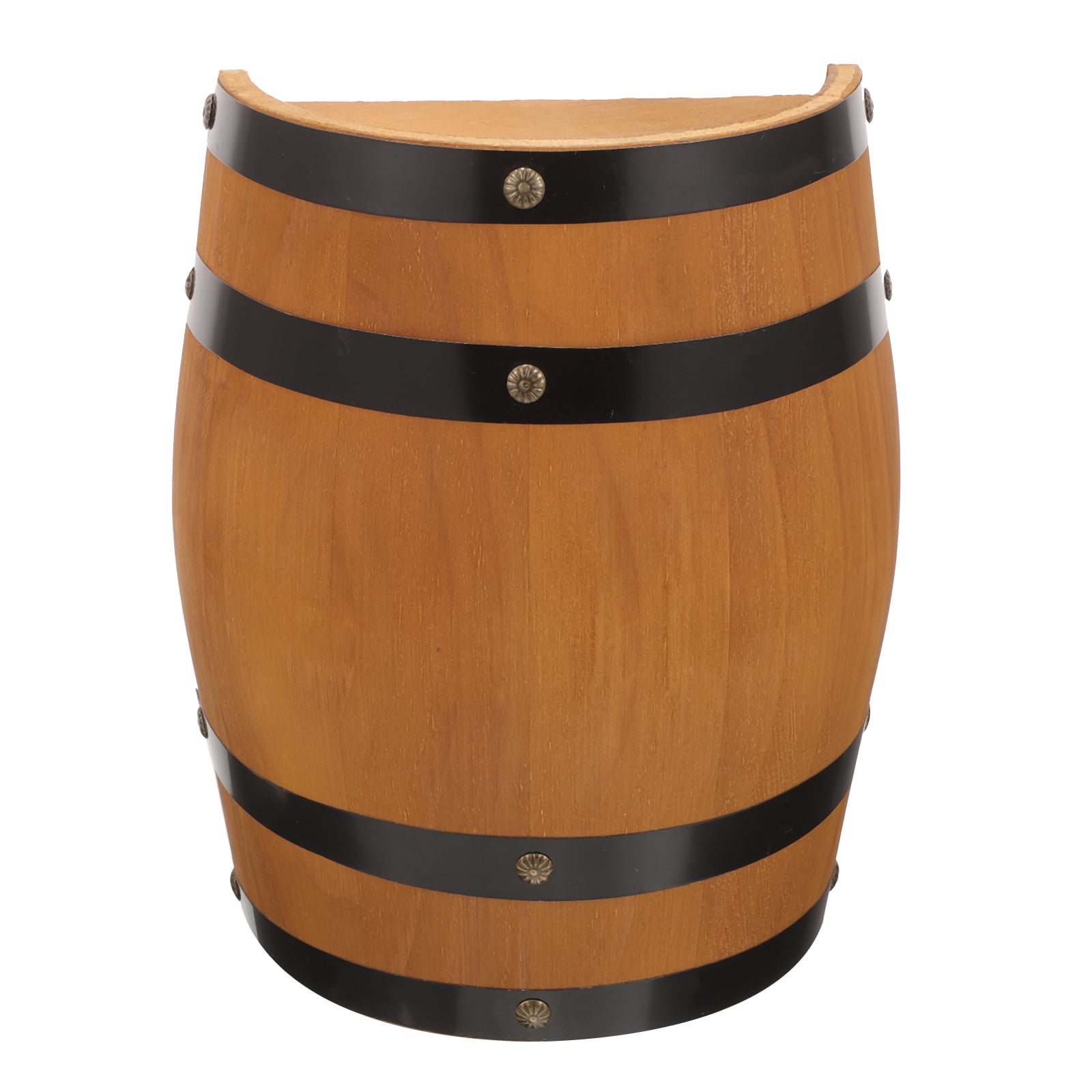 Zehuanyu Decorative Beer Barrel Wall Decoration Vintage Style Half ...