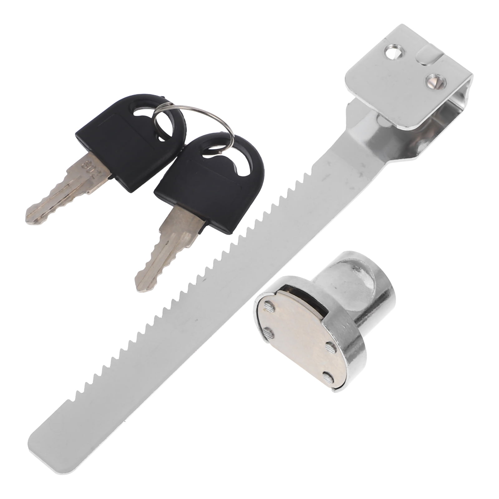 HEMOTON 1 Set Metal Glass Cabinet Door Lock Secure Display Cases ...