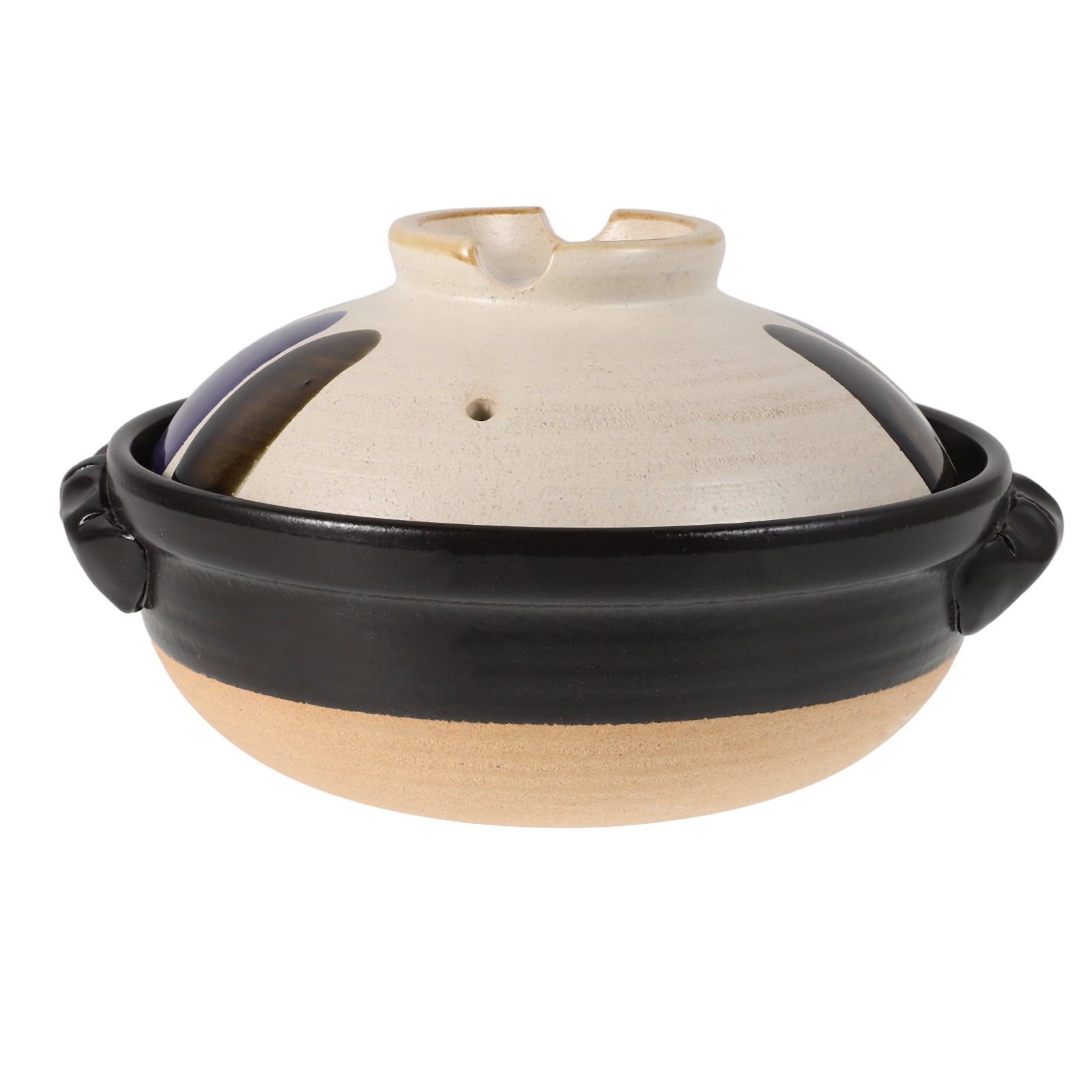 Zehuanyu Earthenware Rice Pots Natural Pottery Ceramic Casserole with ...
