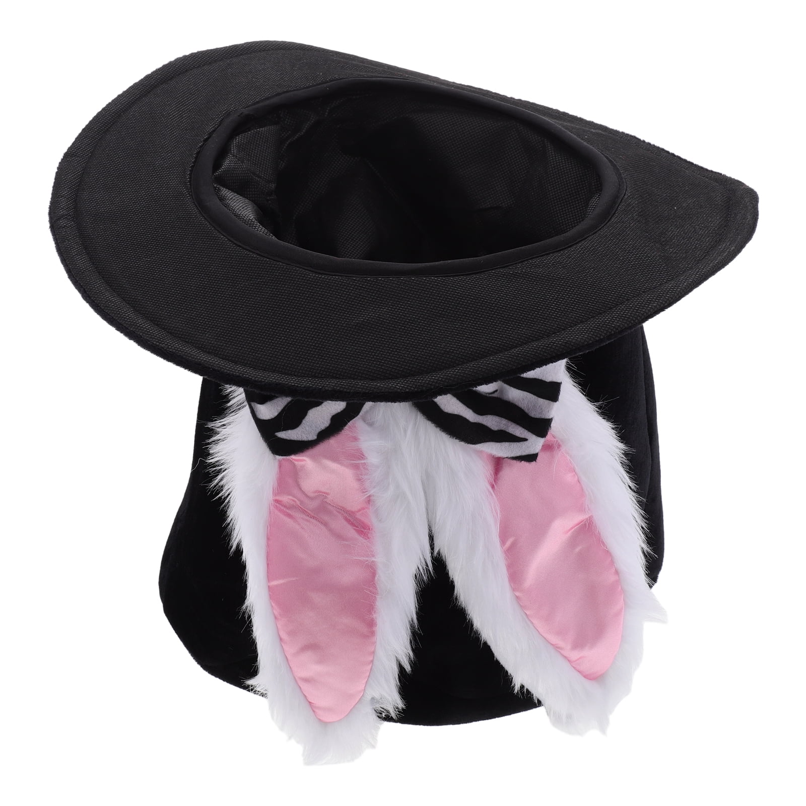 Zehuanyu Easter Party Top Hat Plush Easter Bunny Top Hat Fashionable ...