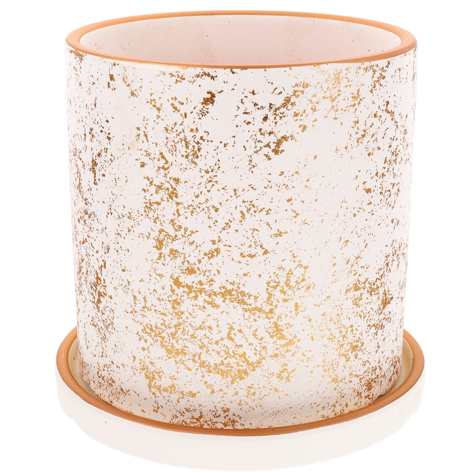 Zehuanyu Exquisite Ceramic Flower Pot Cylinder Gardening Planter With ...