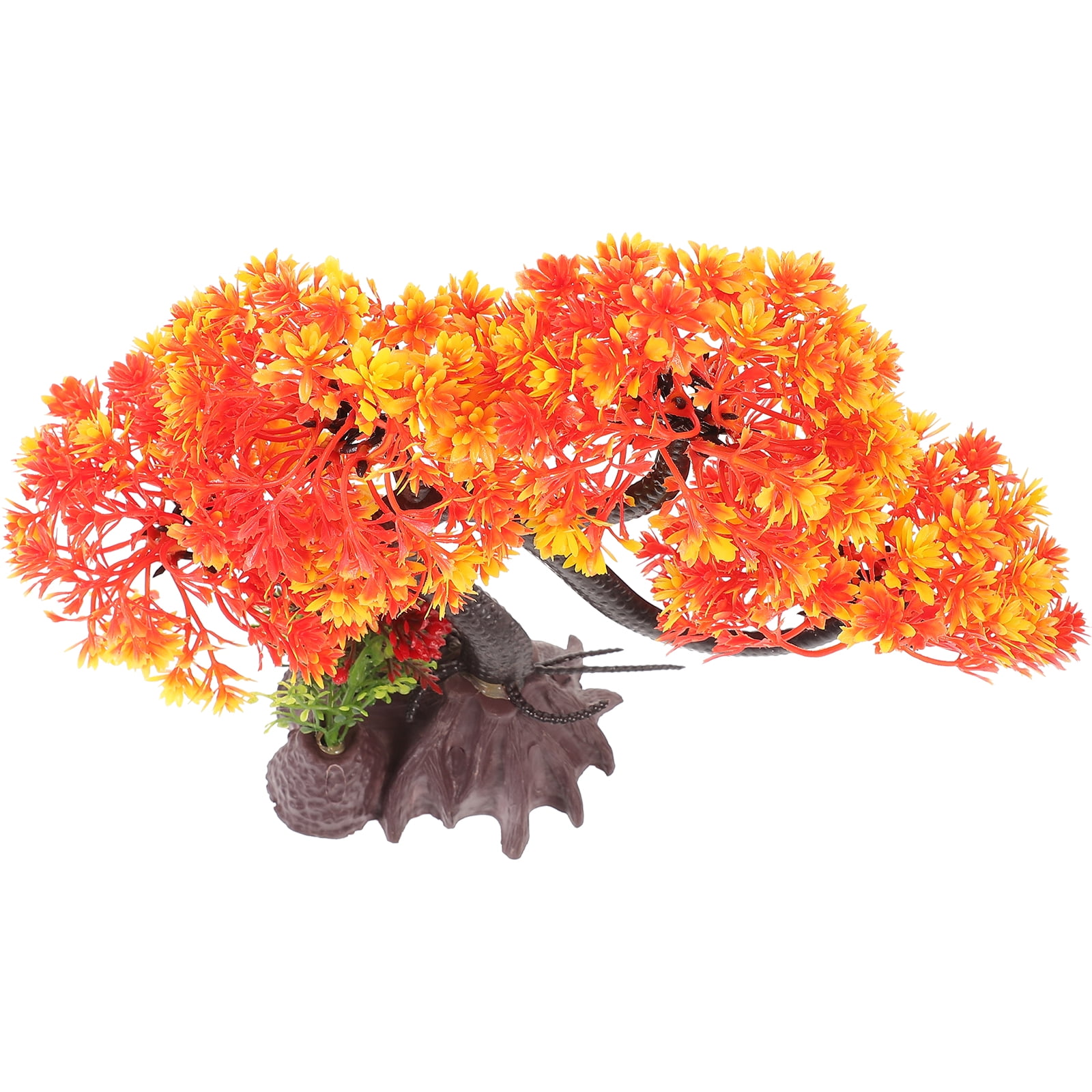 Zehuanyu Fake Tree for Fish Tank Air Simulated Big Tree Fish Tank ...