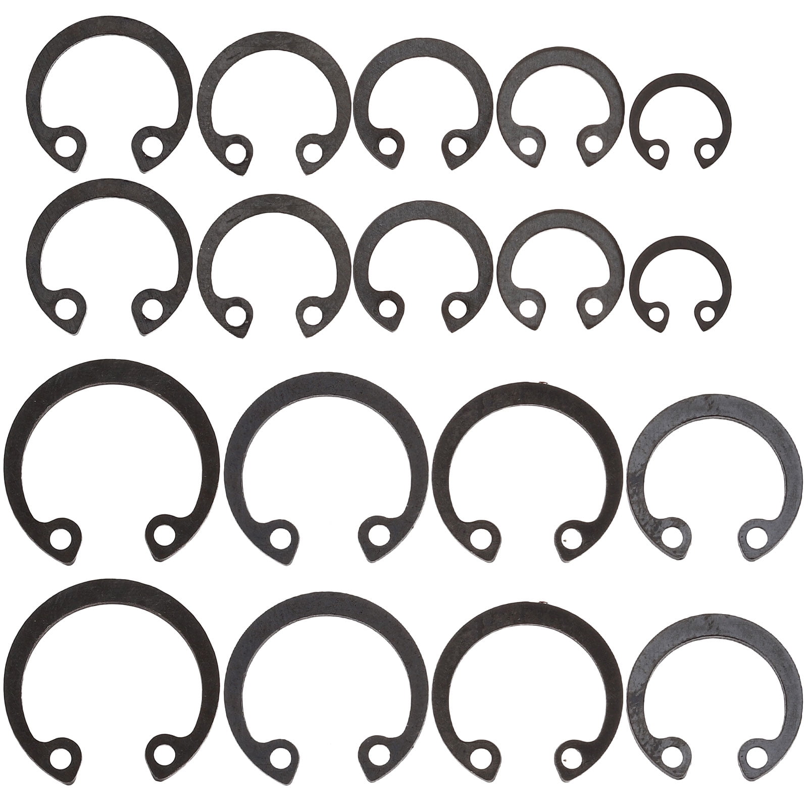 Zehuanyu Fastening Ring Buckle Circlip Pliers Key Rings Lanyard Black ...