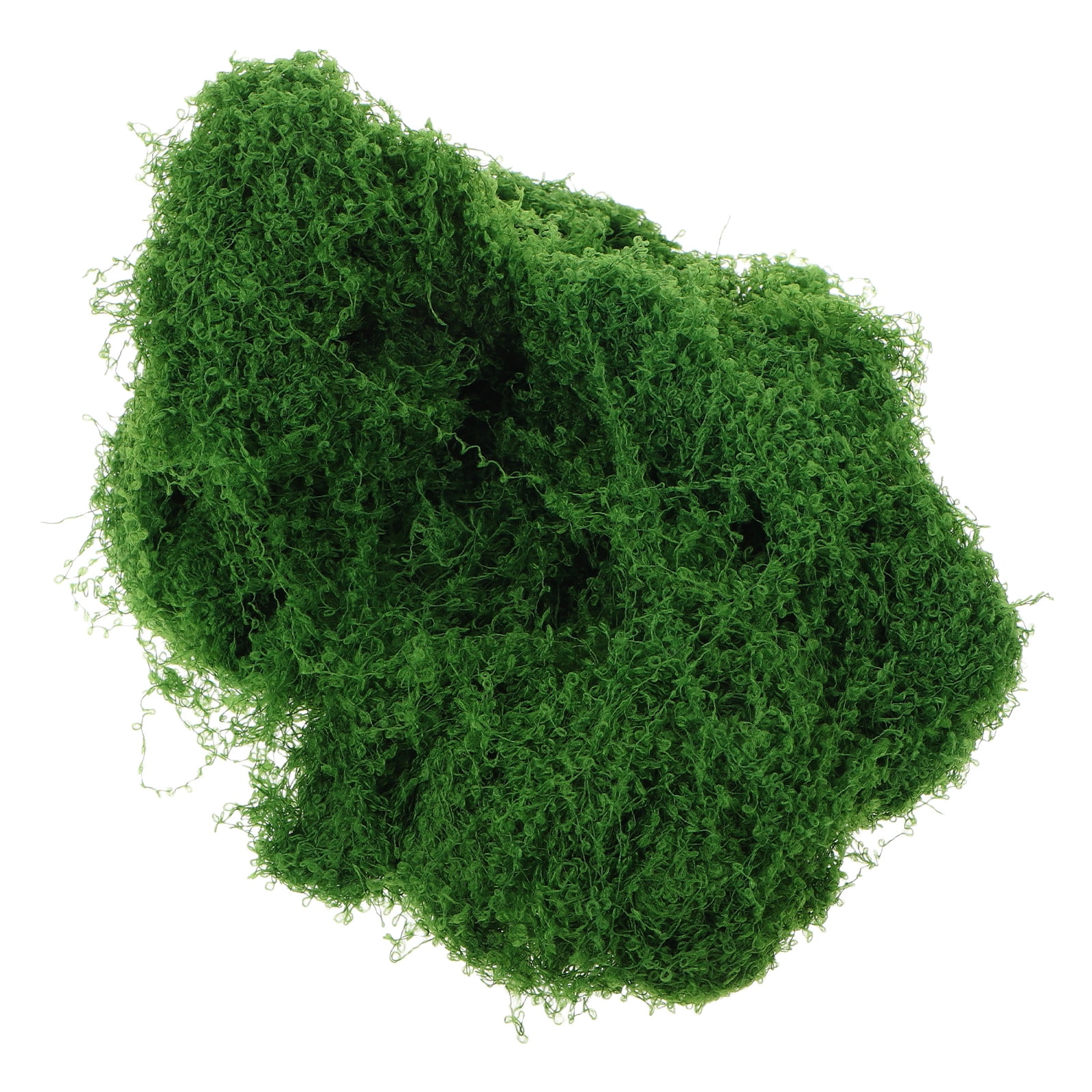 SOPOTUTU Artificial Moss for Crafts and Decorations, Polyester Green ...