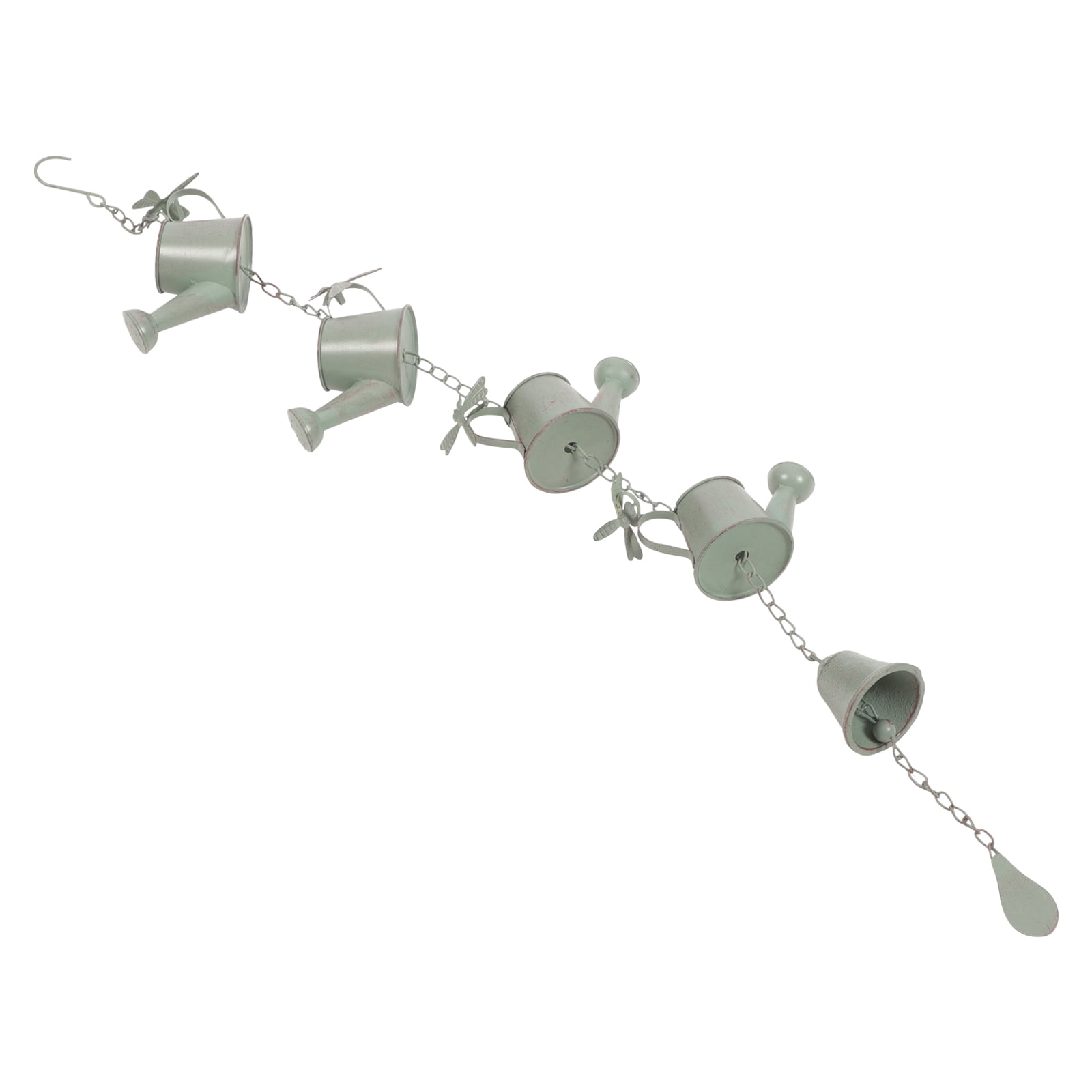 Zehuanyu Feeder Rain Chain Bell Decoration 84.00X15.00X10.00CM Green ...