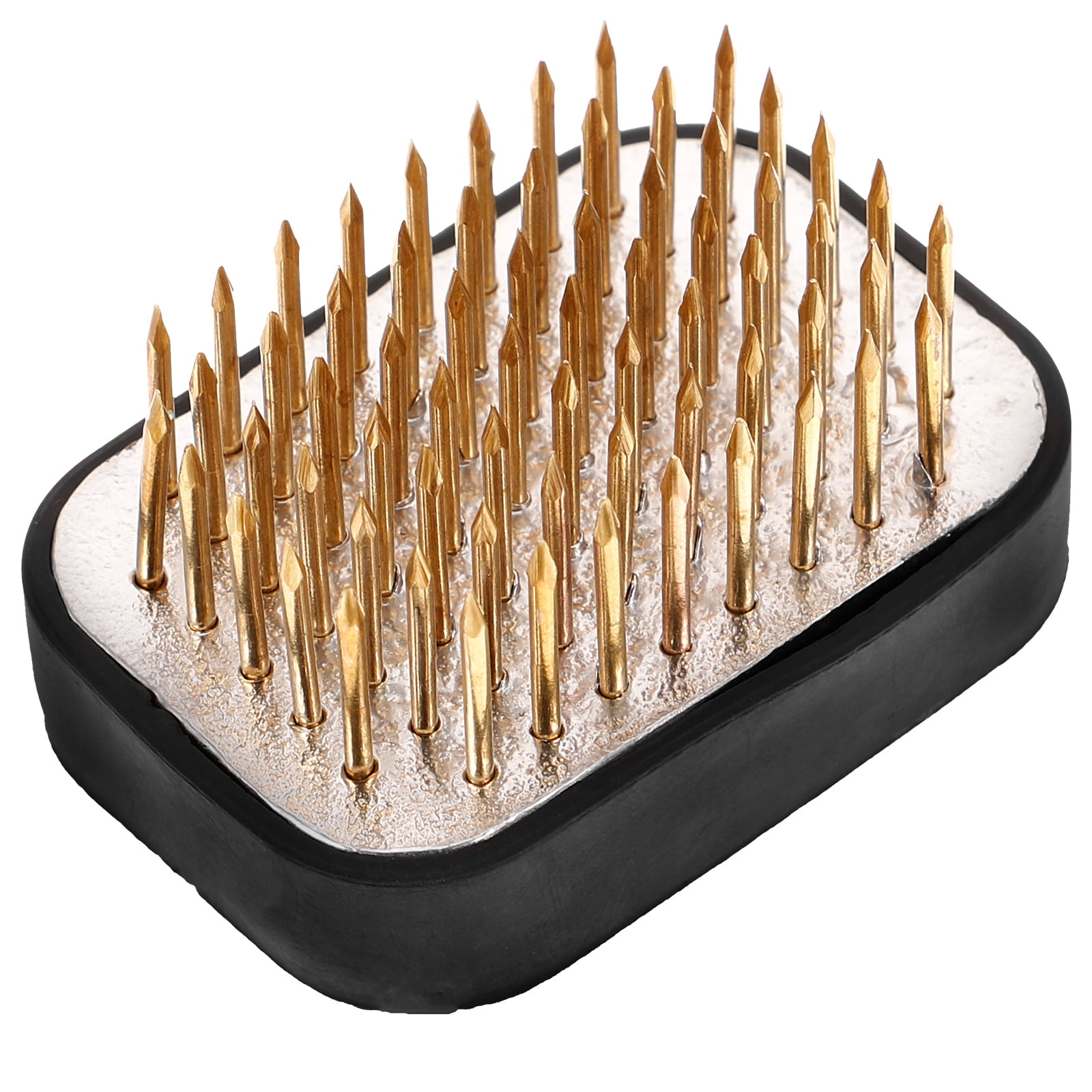 EXHUMKY Japanese Style Flower Arrangement Fixer Vase Pot Copper 1Set ...