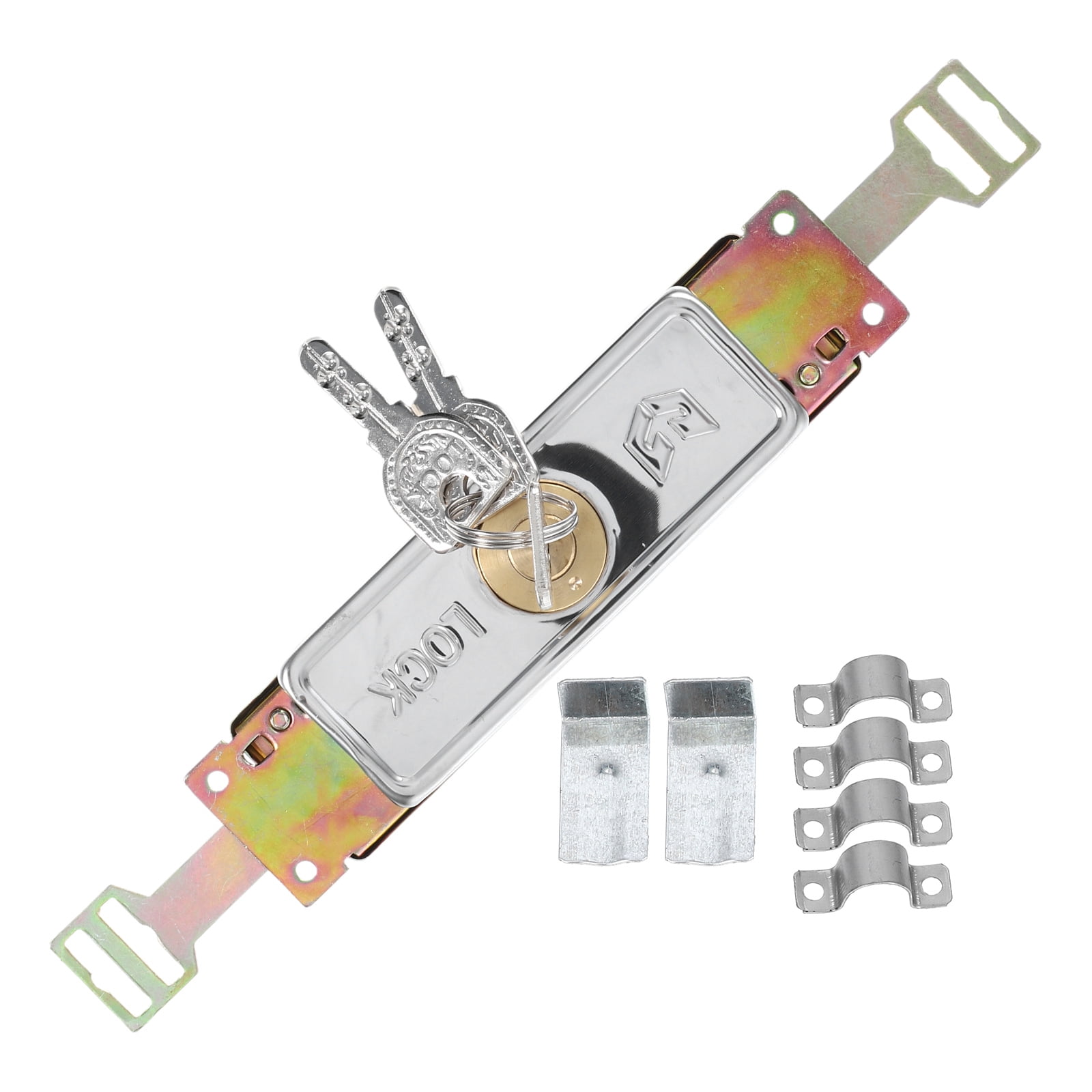 HEMOTON Heavy Duty Rolling Shutter Door Lock with 3 Keys for Home ...