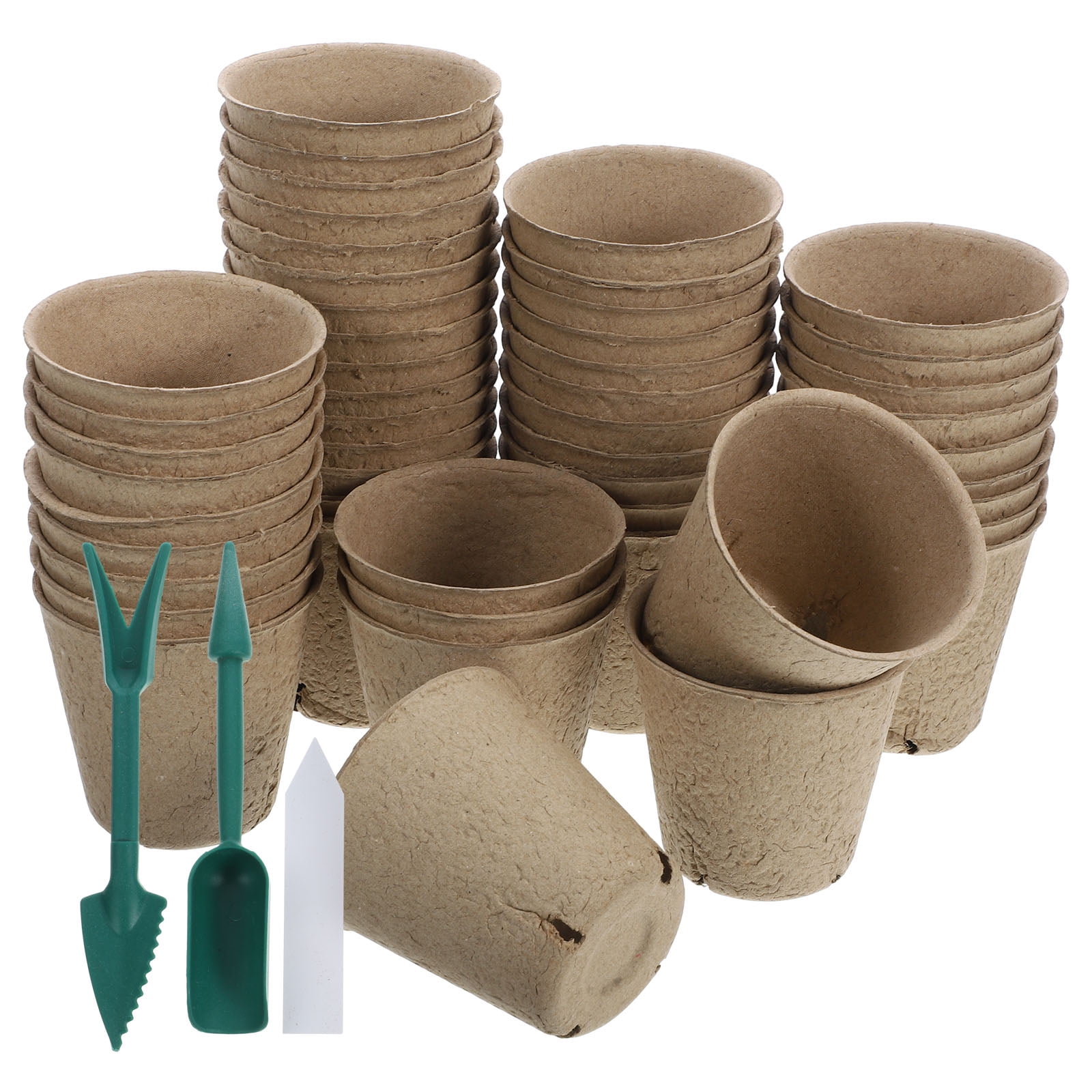Zehuanyu Nursing Pots Home Round Nursery Small for Plants Paper ...