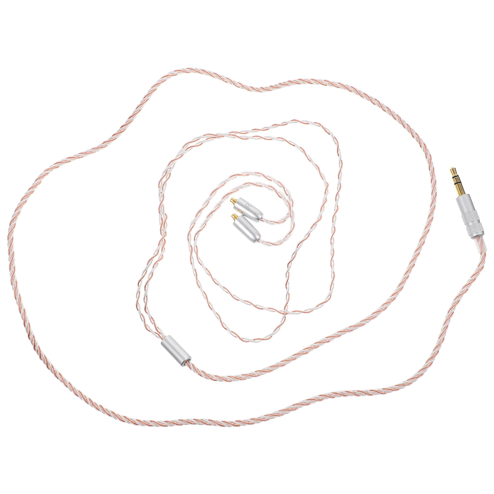 Zehuanyu Headphone Adapter 4-strand Rose Gold Extension Cable Earphone ...
