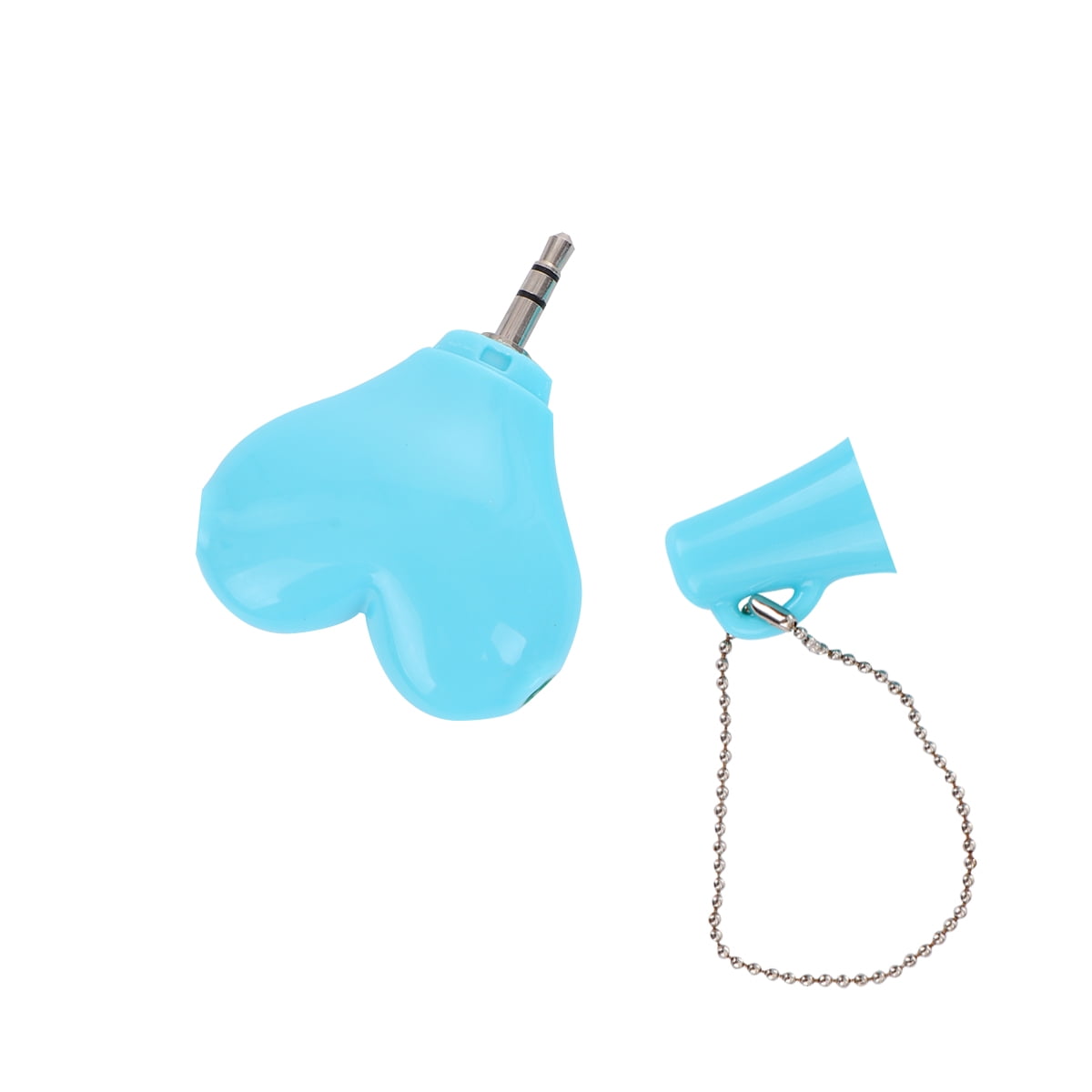 Zehuanyu Heart Shape Compatible Wired Buds Headphone Adapter Plugs ...