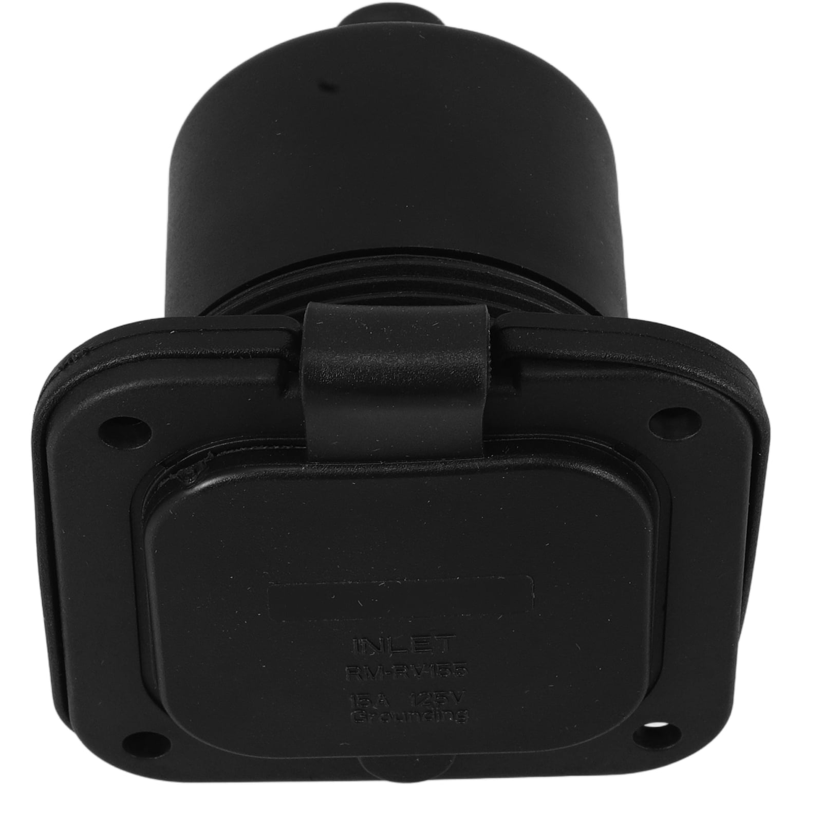 Zehuanyu Heavy-duty Rv Power Plug With Splashproof Cap 125v 15a ...