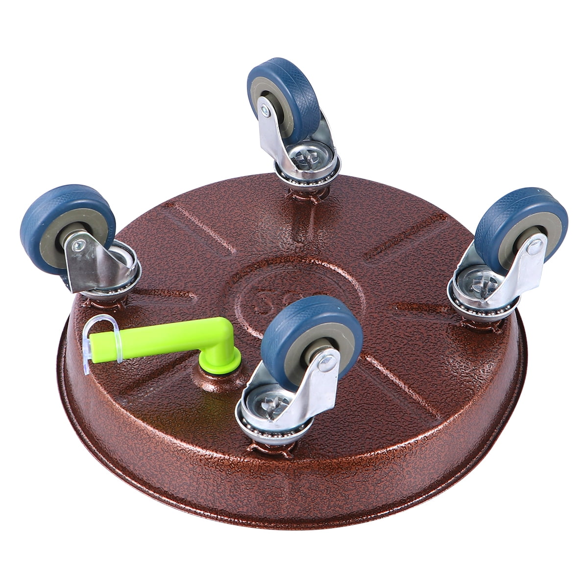 Zehuanyu Iron Plant Stand Wheel Flower Pot Rack with Wheels Round ...