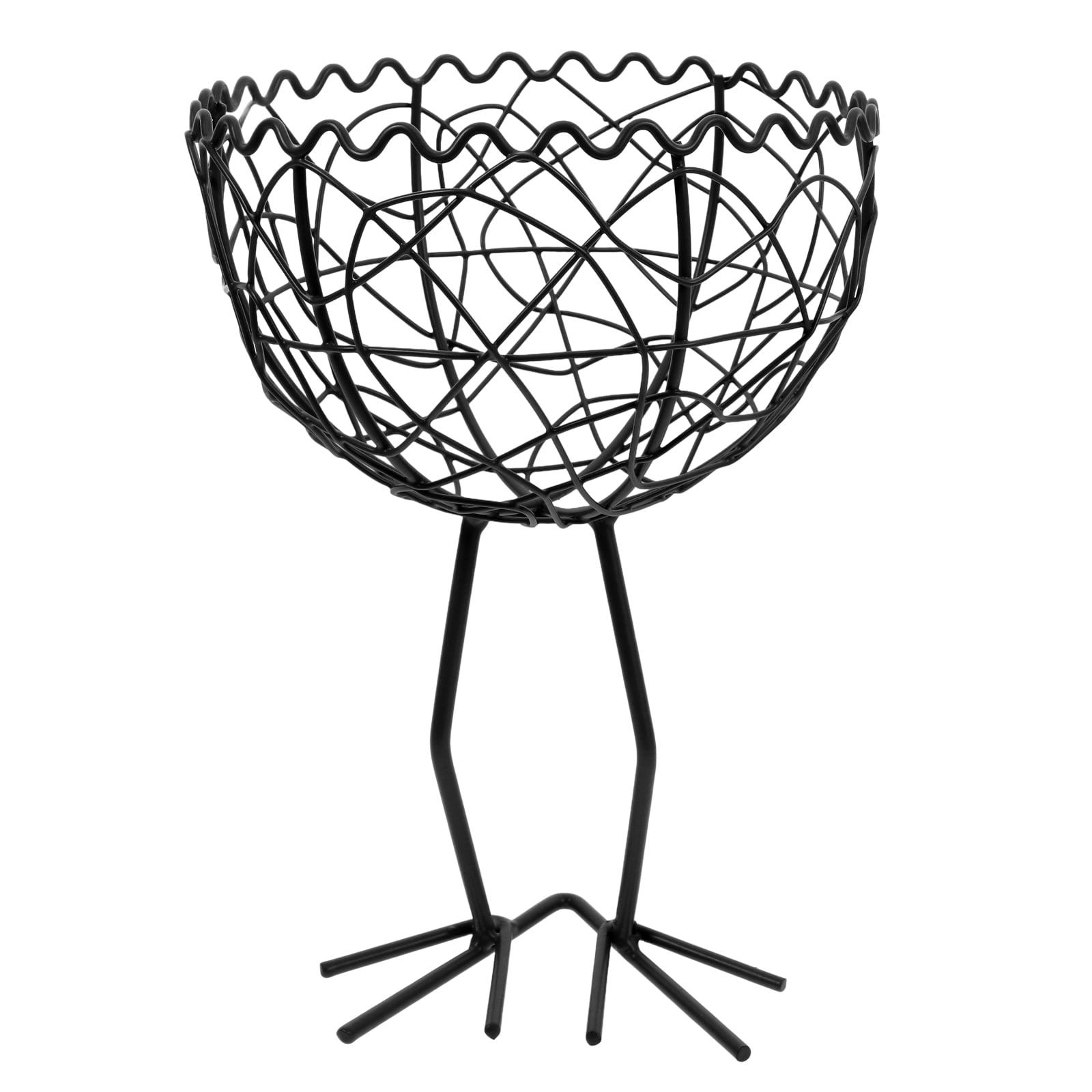 Zehuanyu Iron Storage Basket Hollow Mesh Basket Cute Cartoon Basket ...