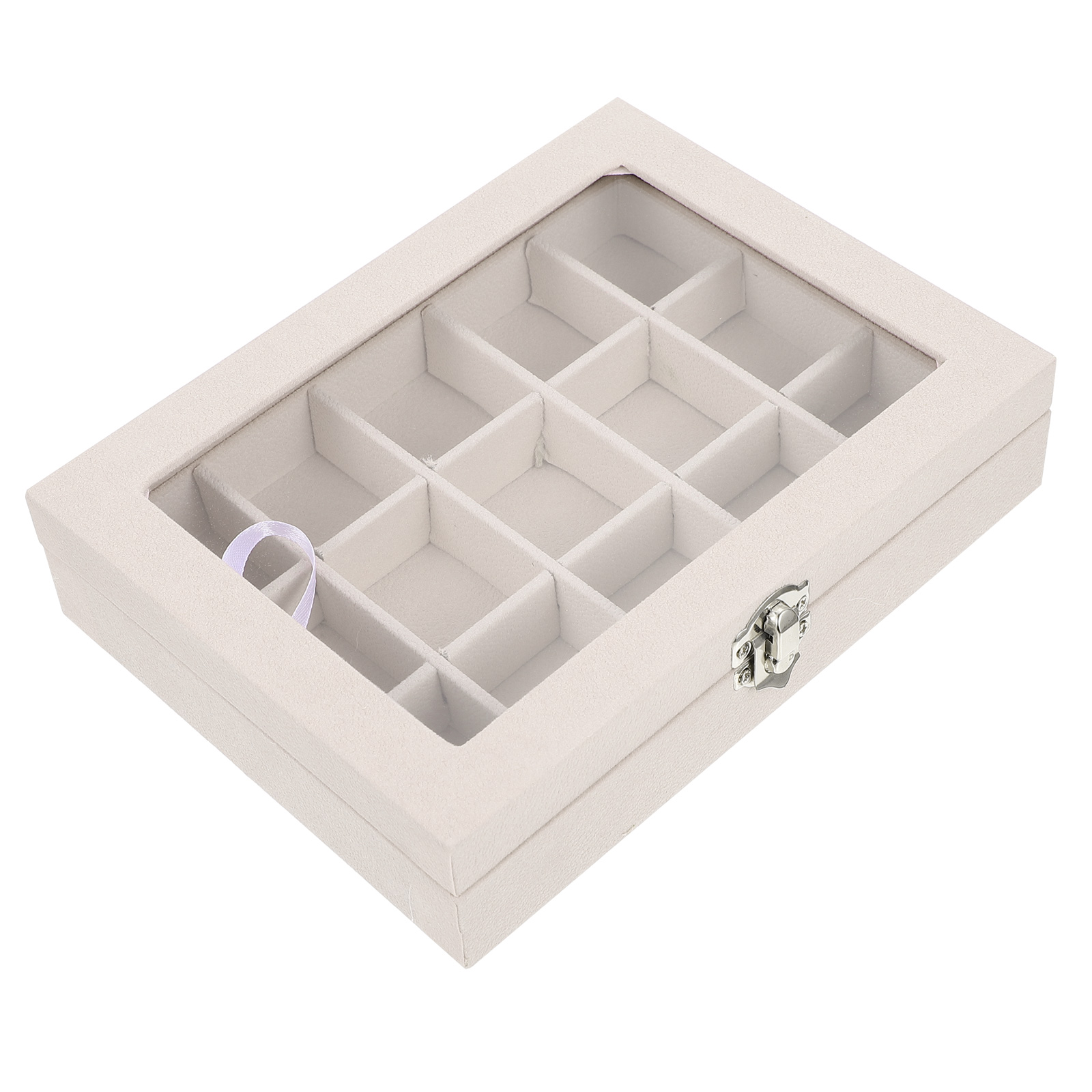 Zehuanyu Jewelry Display Box Multi-compartment Storage Container ...