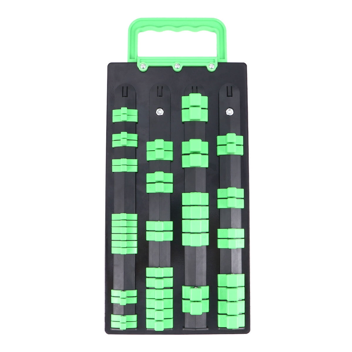 HEMOTON Green Socket Wrench Holder Storage Container for Tools Made of ...