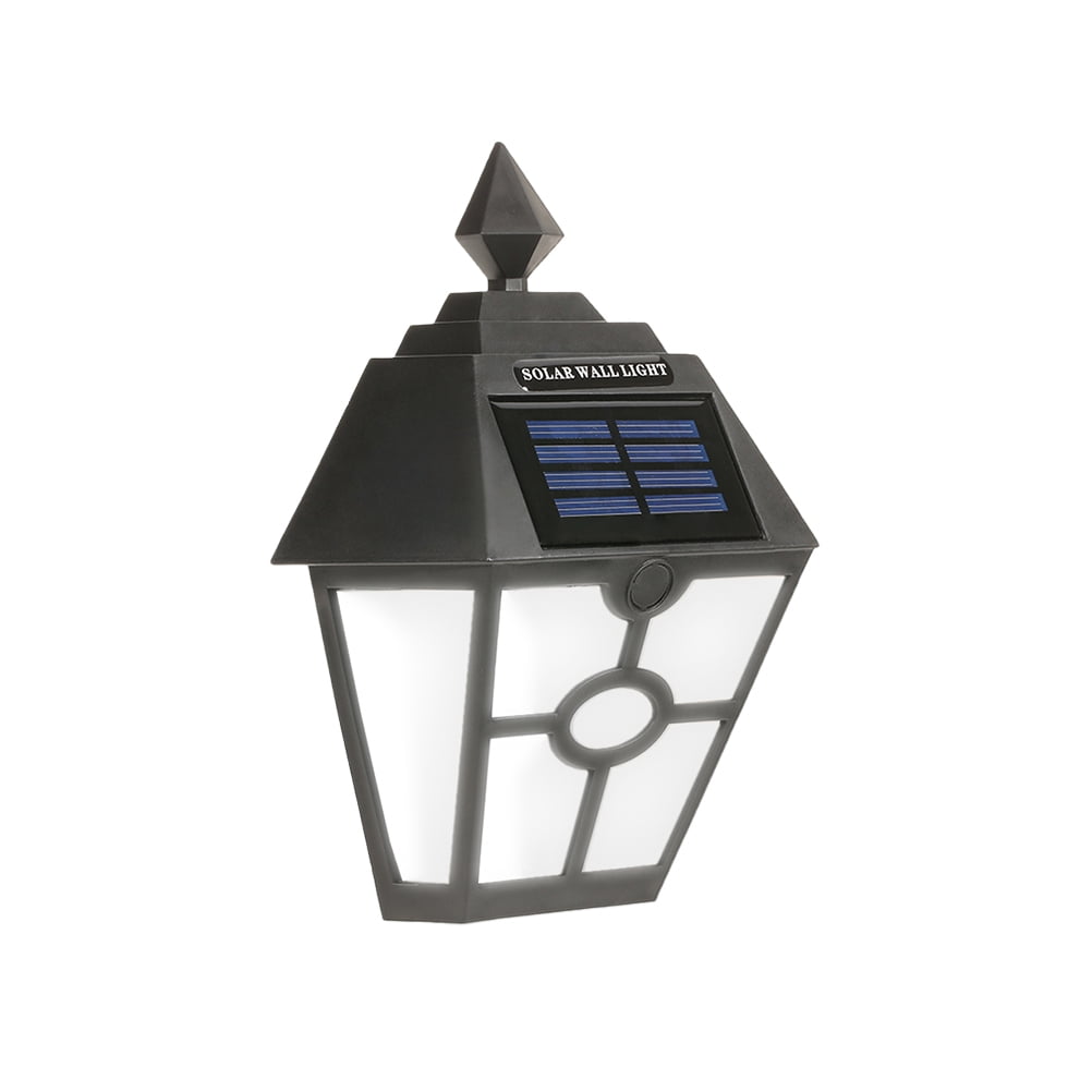 Zehuanyu LED Vintage Hexagonal Wall Light Outdoor Waterproof Solar Wall ...