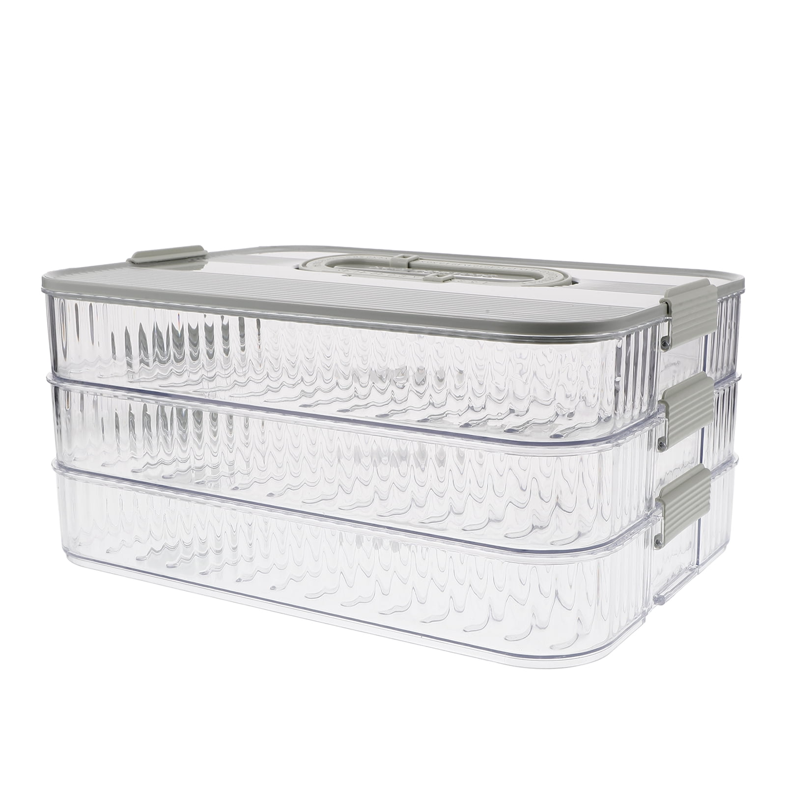 Zehuanyu -Layer Plastic Food Storage Container With Lid For ...