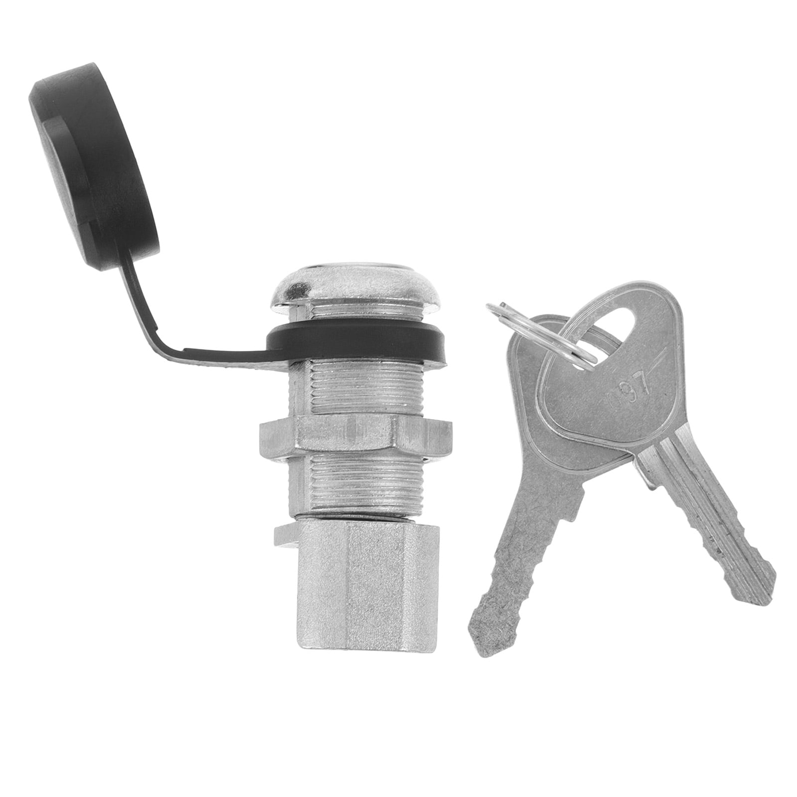 Zehuanyu Lock Tissue Rack Keys Steel Broom Stove Trailer Tongue Silver ...