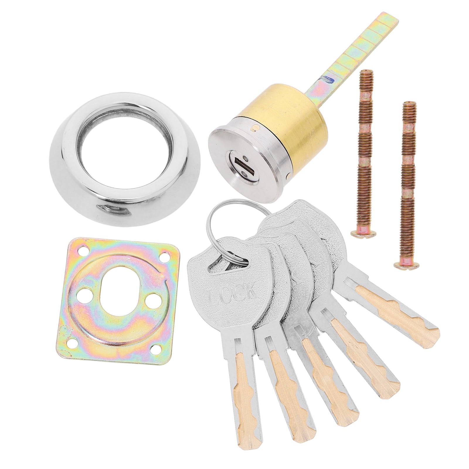 Zehuanyu Lock with Key Single Cylinder Door Locks Anti-theft File ...
