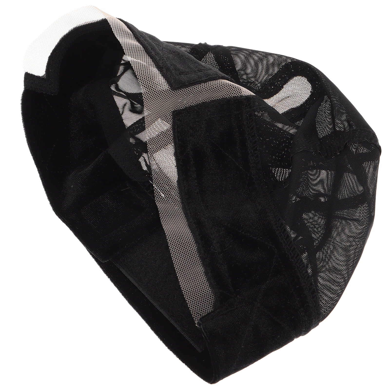 Zehuanyu Mesh Wig Cap Wig Mesh Headgear Man 25.00X17.50X0.50CM Black ...