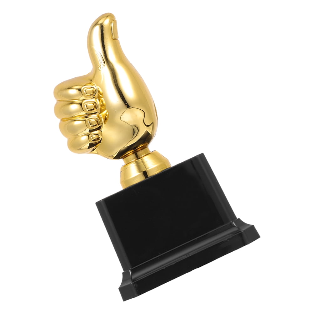 Zehuanyu Mini Thumbs Up Trophy Thumb Trophy Plastic Trophy Award Thumbs ...