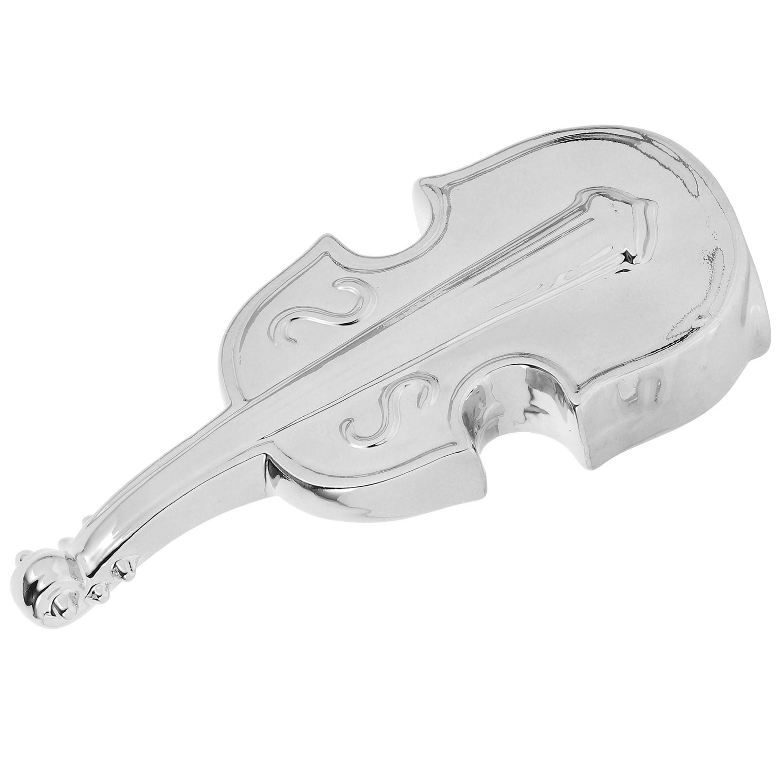Golden Cello Shaped Ceramic Ornament for Decoration Looks Exquisite and ...