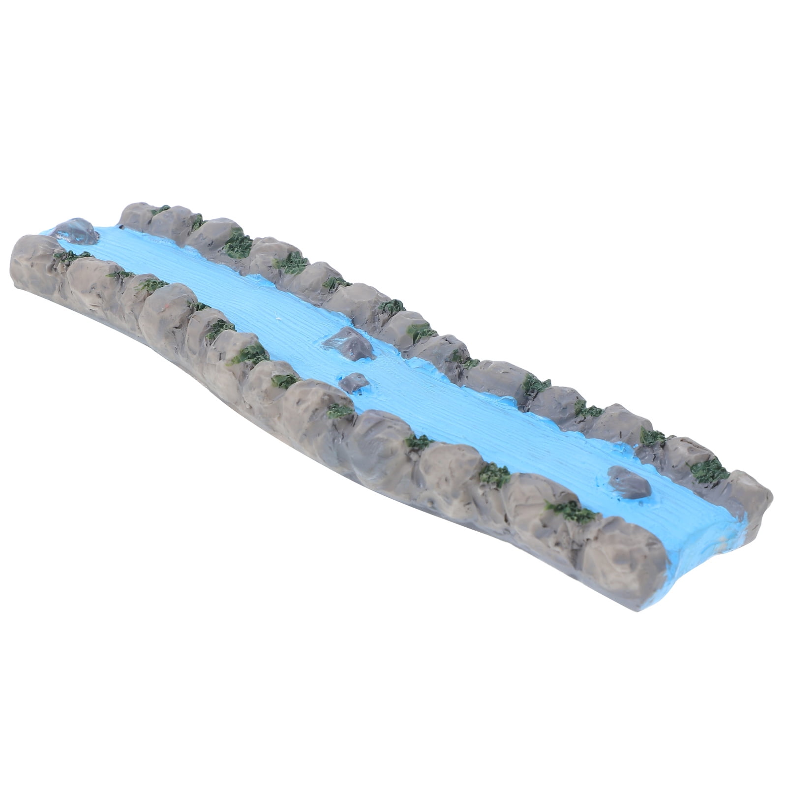 Zehuanyu Miniature Resin River Miniature Garden Decor Dollhouse Water ...