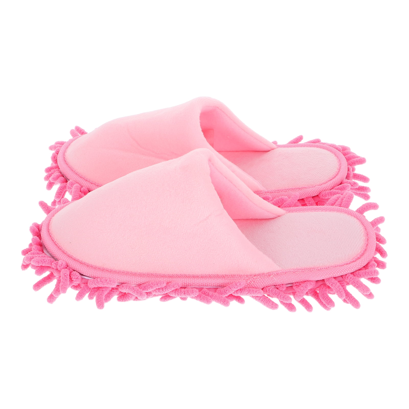 Zehuanyu Mop Shoes Open Toe Slippers for Women Wig Caps Non Woman Pink ...