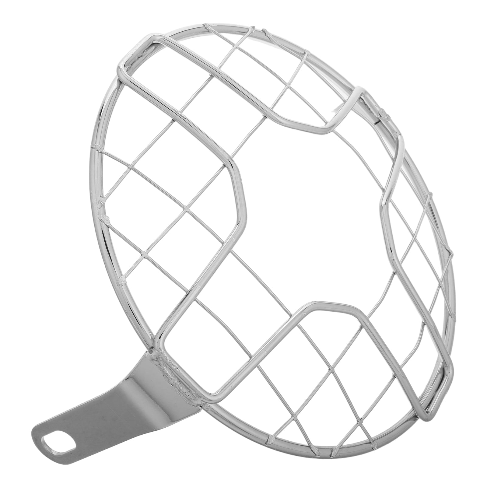 SOPOTUTU motorcycle lampshade Motorcycle Headlight Grill Cover Silver ...